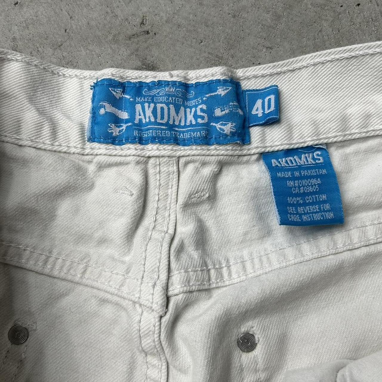 Akademiks white jorts DM before purchasing so i can... | Depop