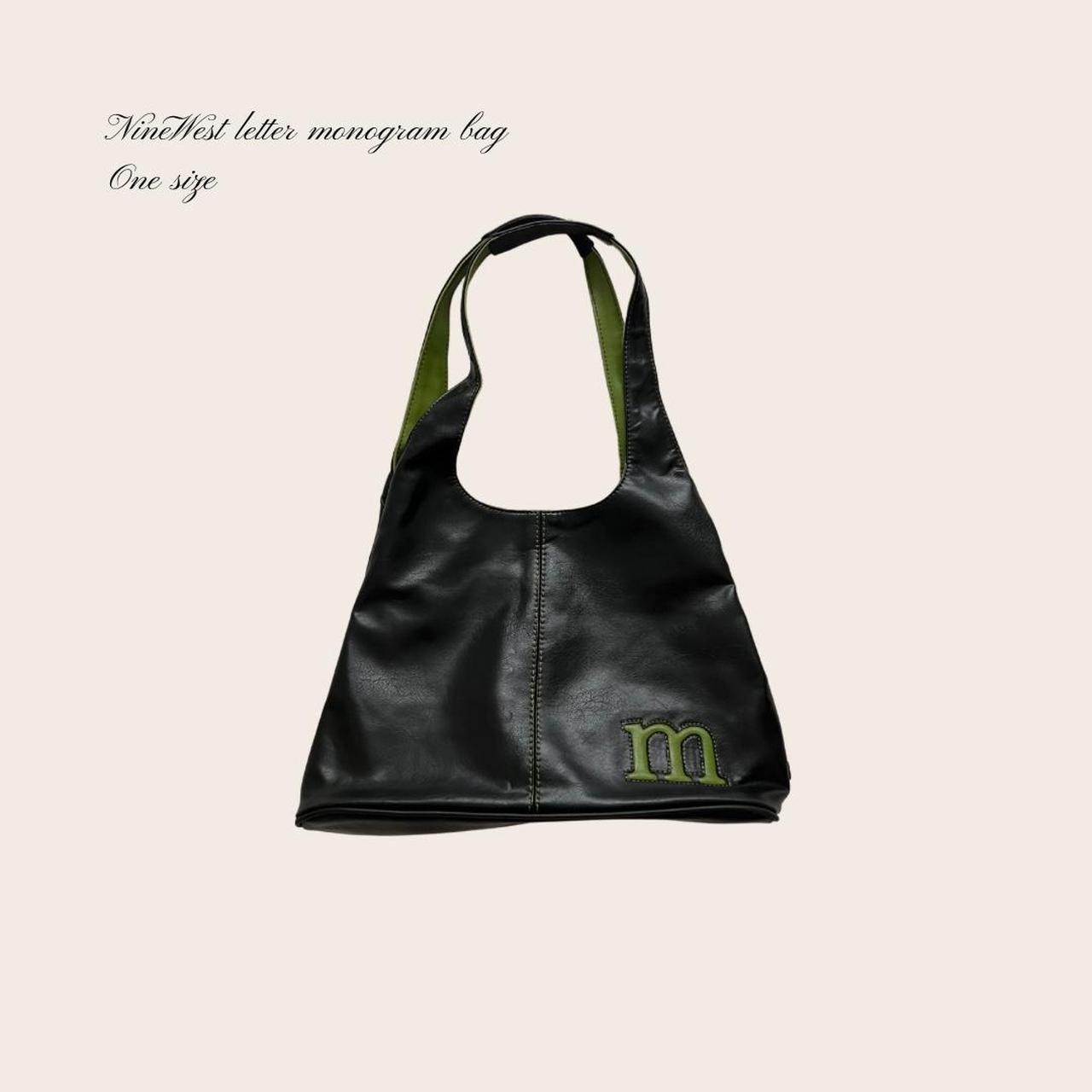 nine-west letter monogram hand bag 🤍 - Depop