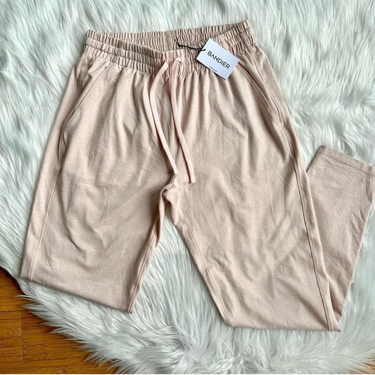NWT Bandier Zen Drawstring Waist Jogger Pants Size... | Depop
