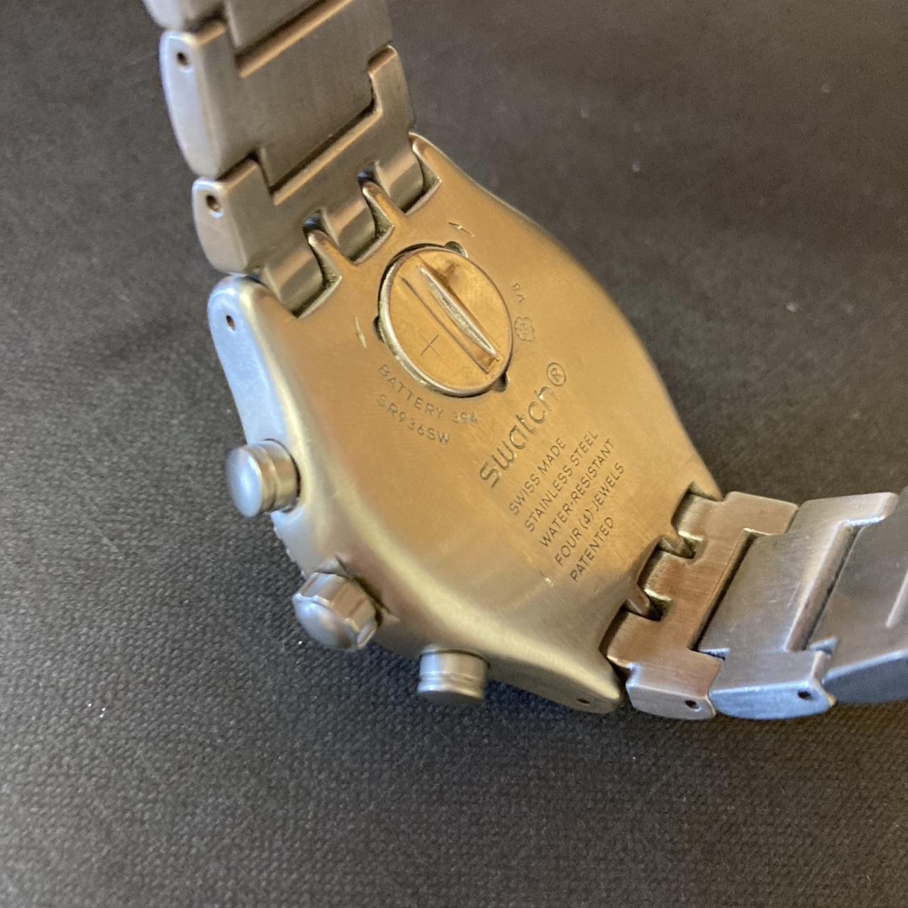 Silver Swatch Sistem51 watch #Swatch | Depop