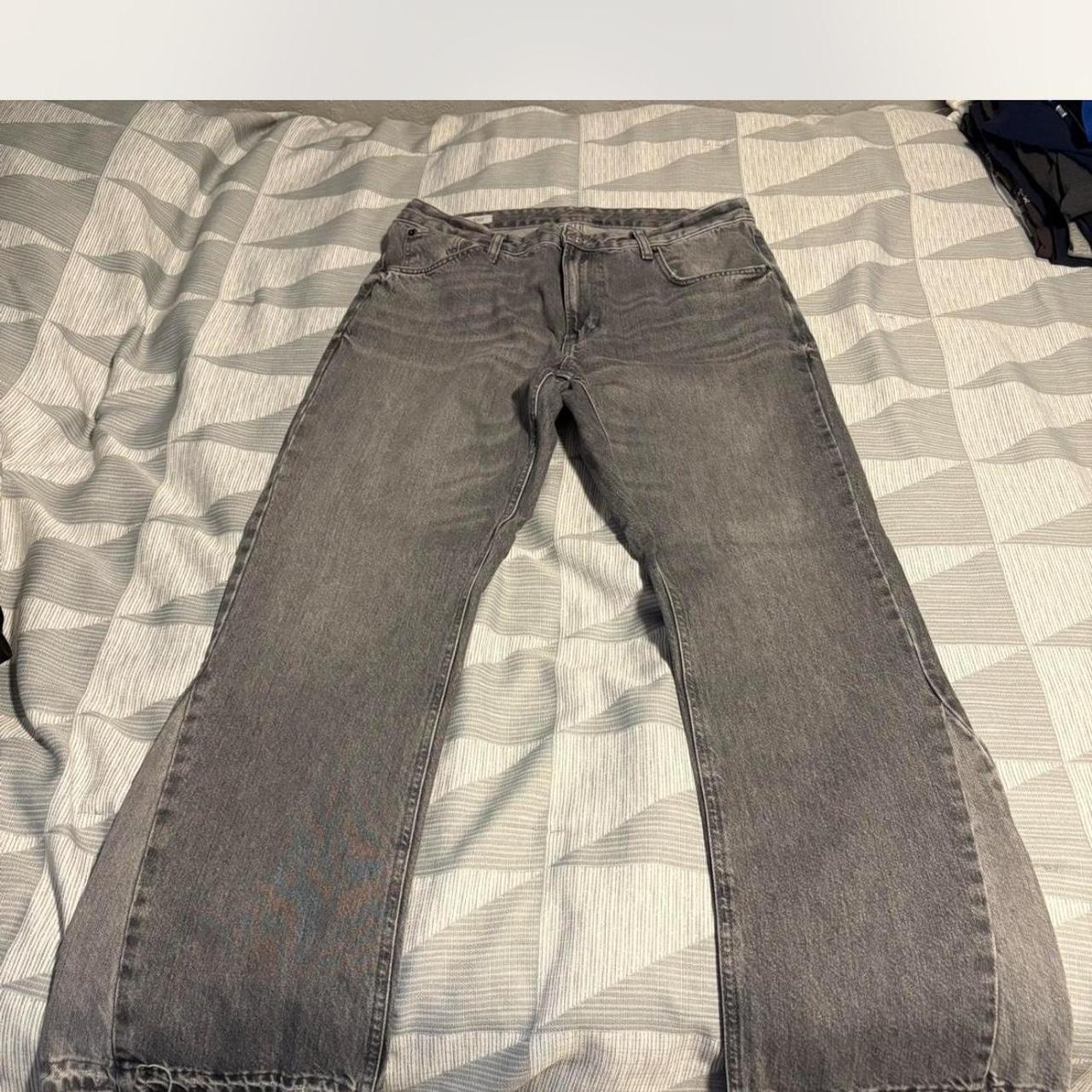 Zara flared jeans men worn them about 2 times | Depop