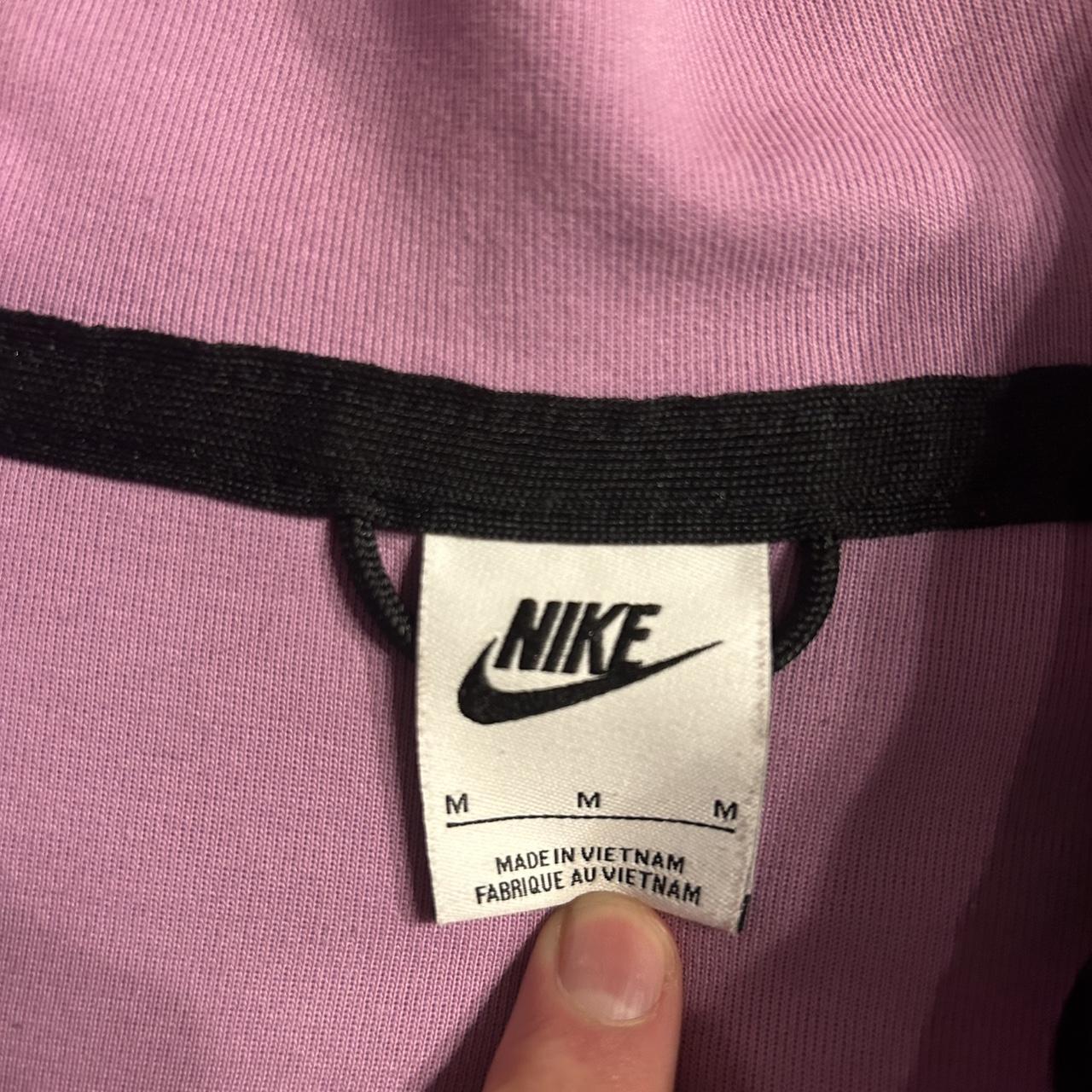 Rare Pink Nike tech fleece hoodie slight... - Depop
