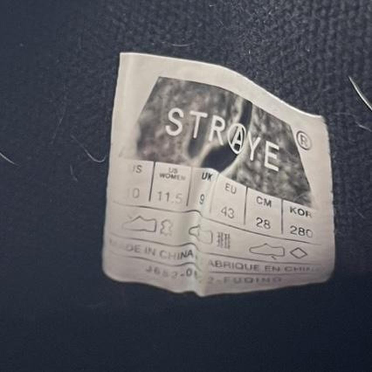 Straye White and Black Vans Skater Shoes size 10 -... | Depop