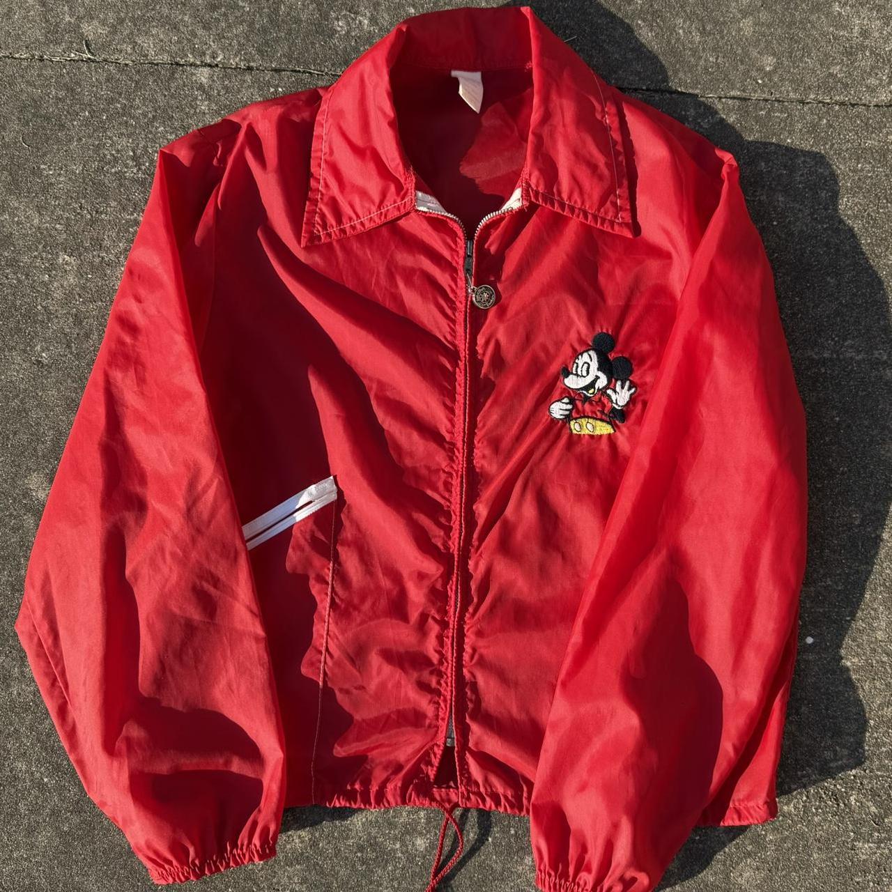 RARE VINTAGE 80’s Red Mickey Walt Disney Productions... | Depop