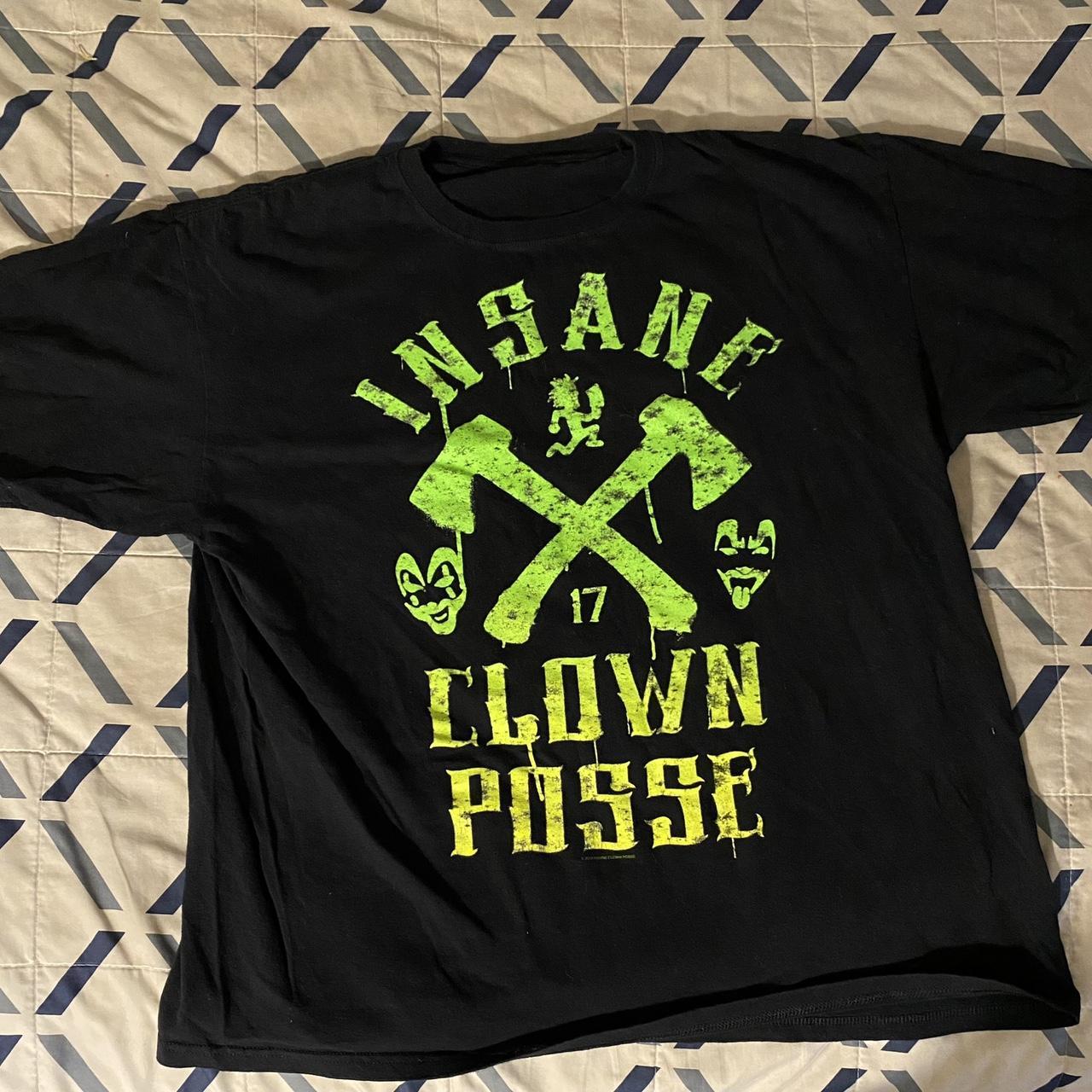 Vintage Insane Clown Posse Tee Size... - Depop
