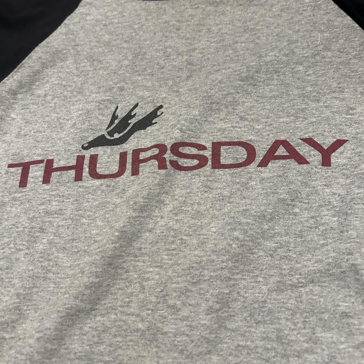 Thursday - 2001 - official tour merch - 19” pit to... | Depop