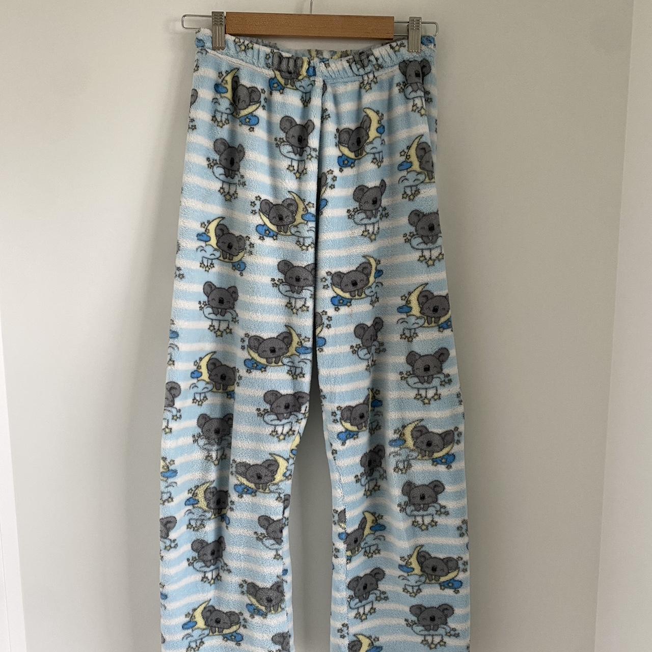 Koala fluffy pyjama pants - very good condition - Depop