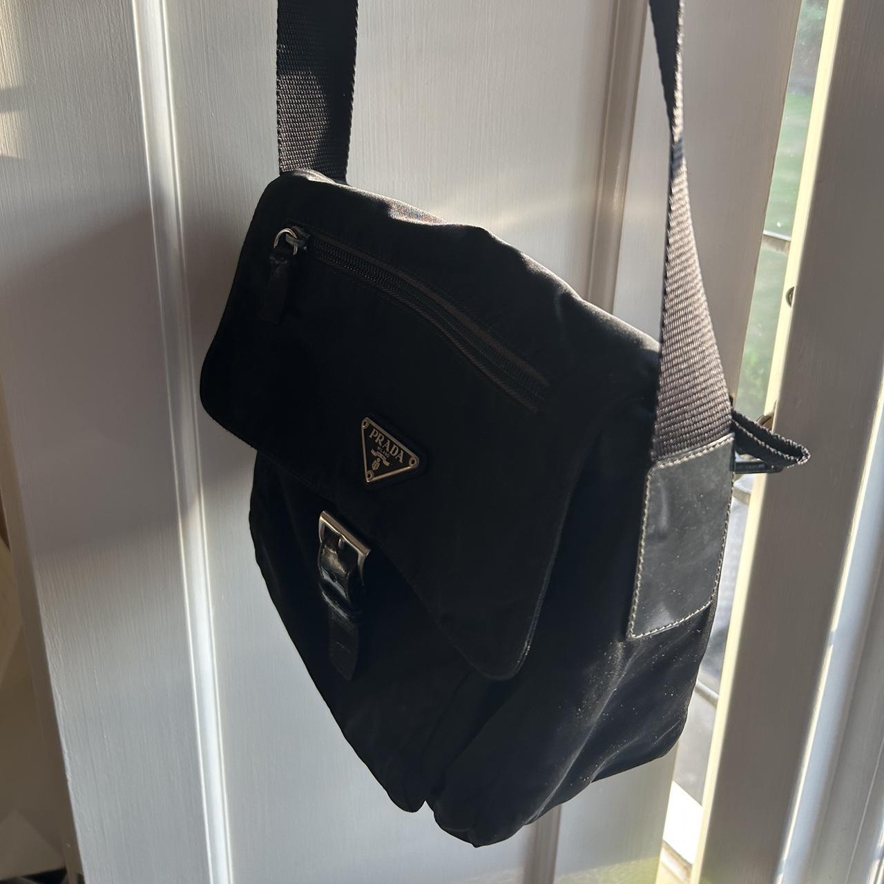 Authentic prada bag Little issue with zip but works... - Depop