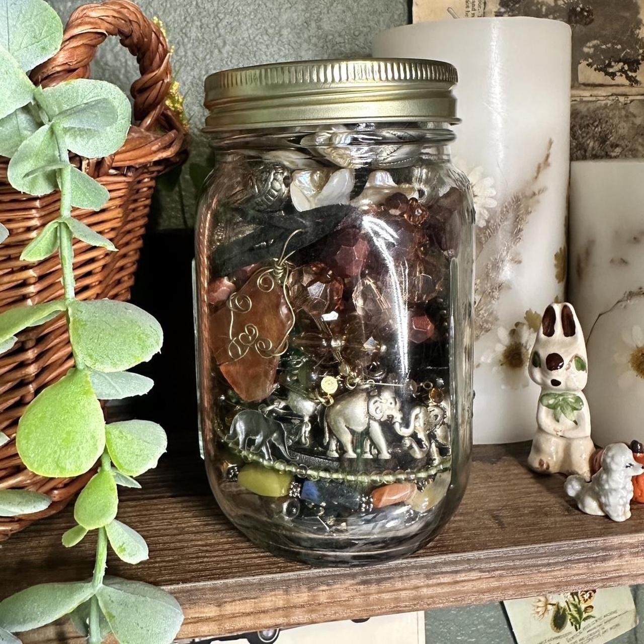 Mystery jewelry jar #4 (hippie/boho vibes). Super... - Depop