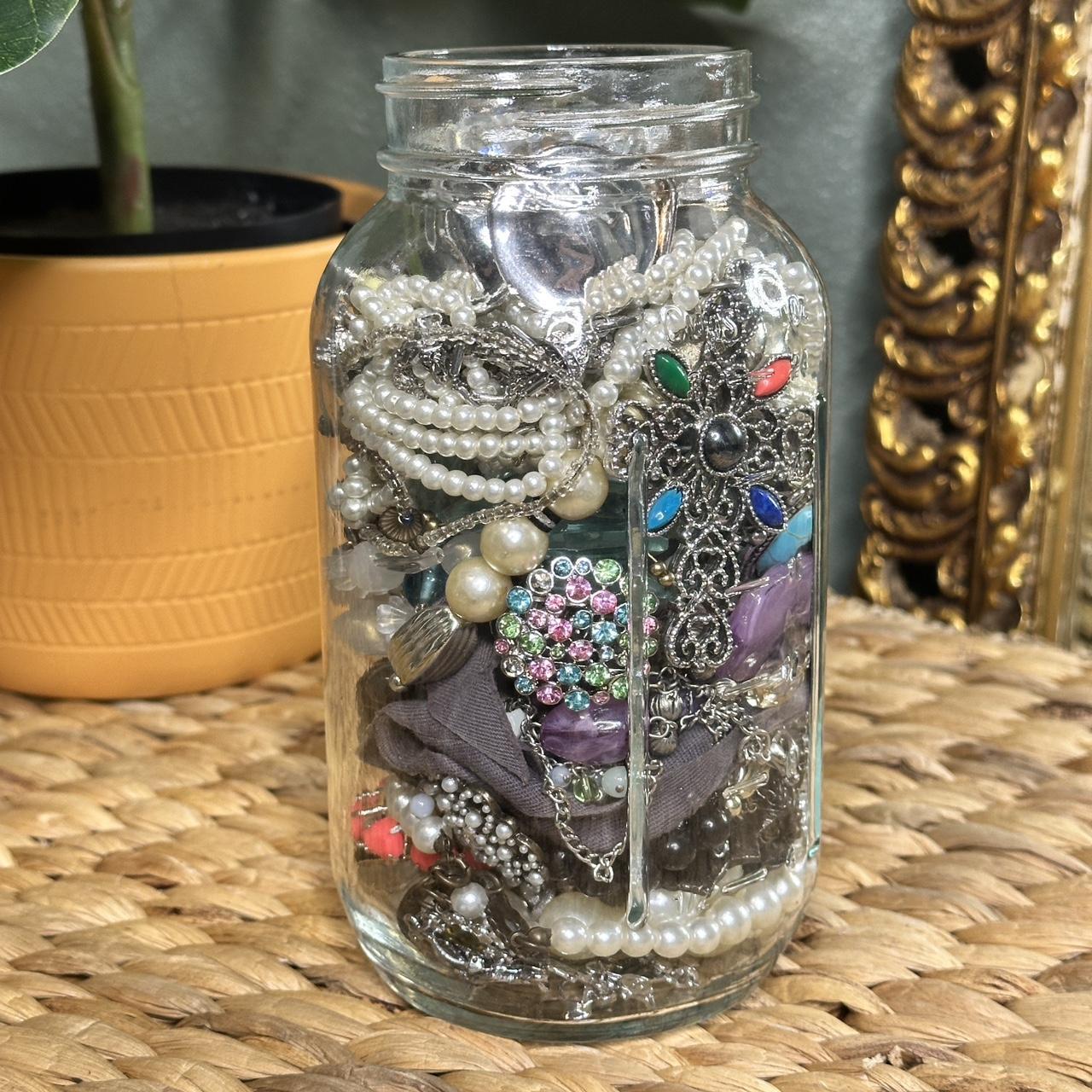 Stunning mystery jewelry jar. Unique necklaces.... - Depop