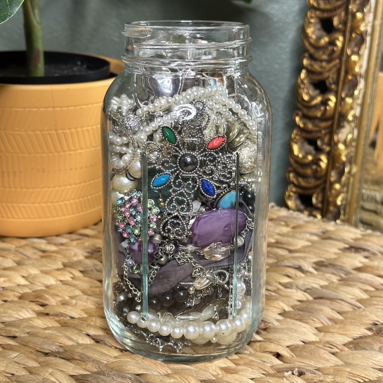 Stunning mystery jewelry jar. Unique necklaces.... - Depop