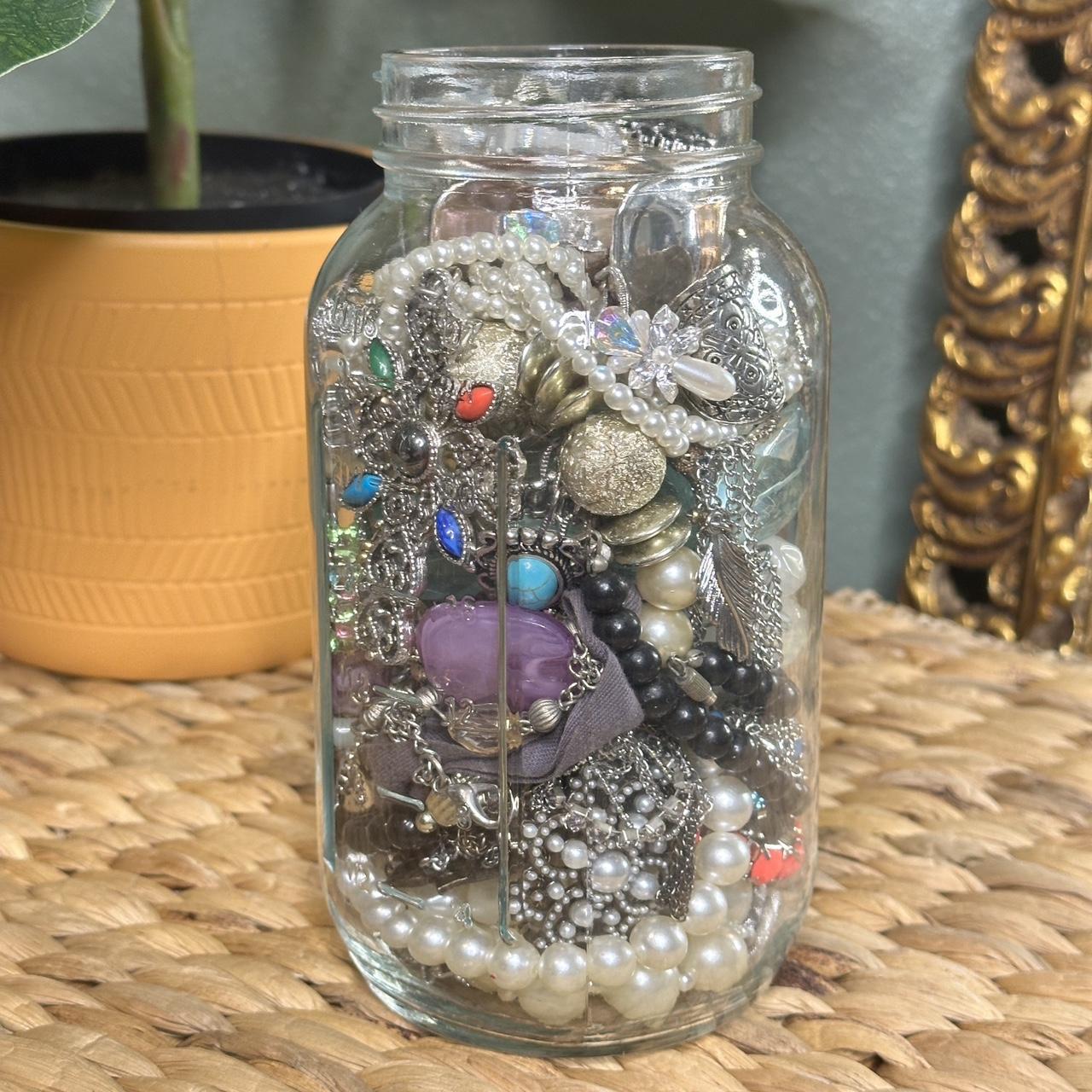Stunning mystery jewelry jar. Unique necklaces.... - Depop