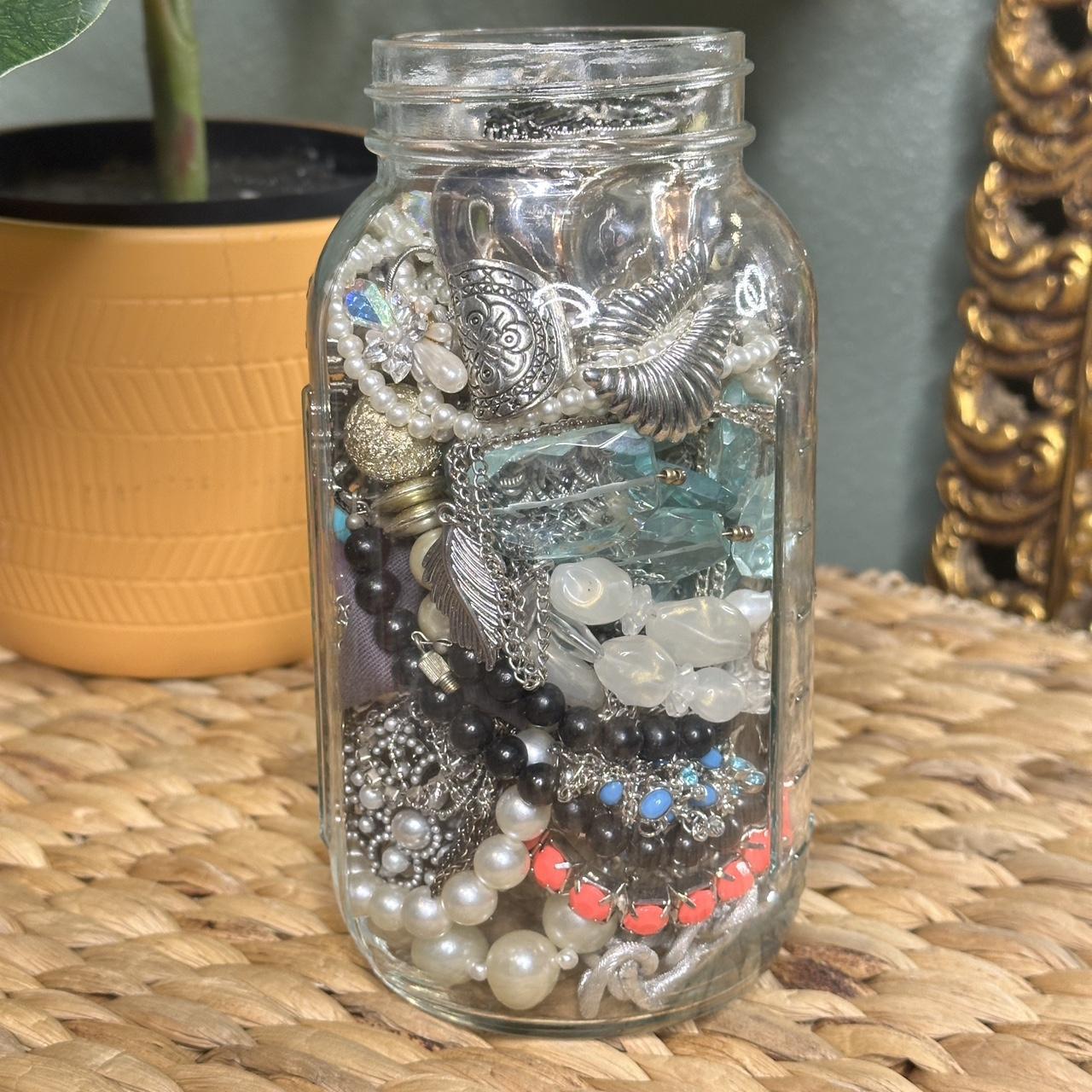 Stunning mystery jewelry jar. Unique necklaces.... - Depop