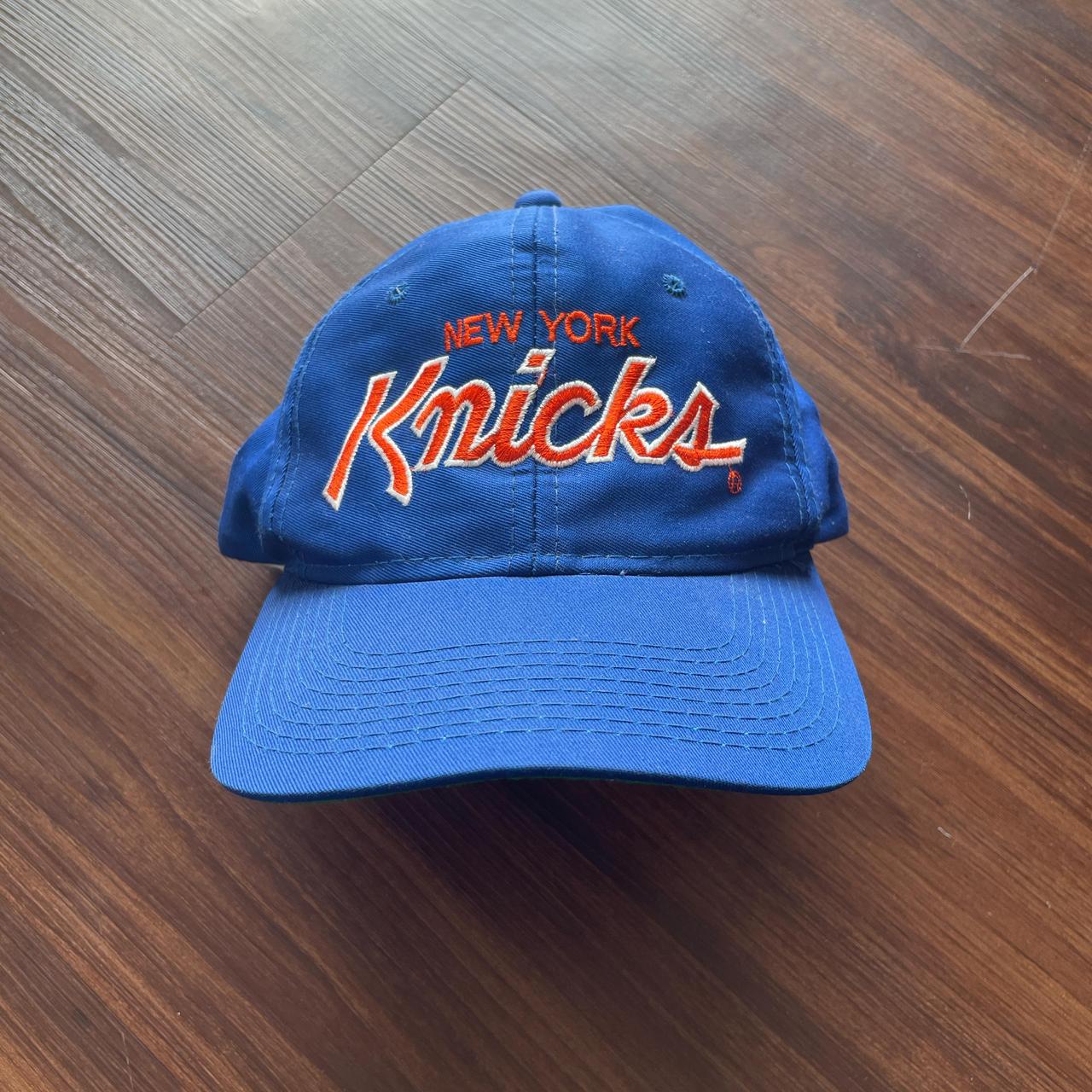 New York Knicks 90's Blue and Orange... | Depop