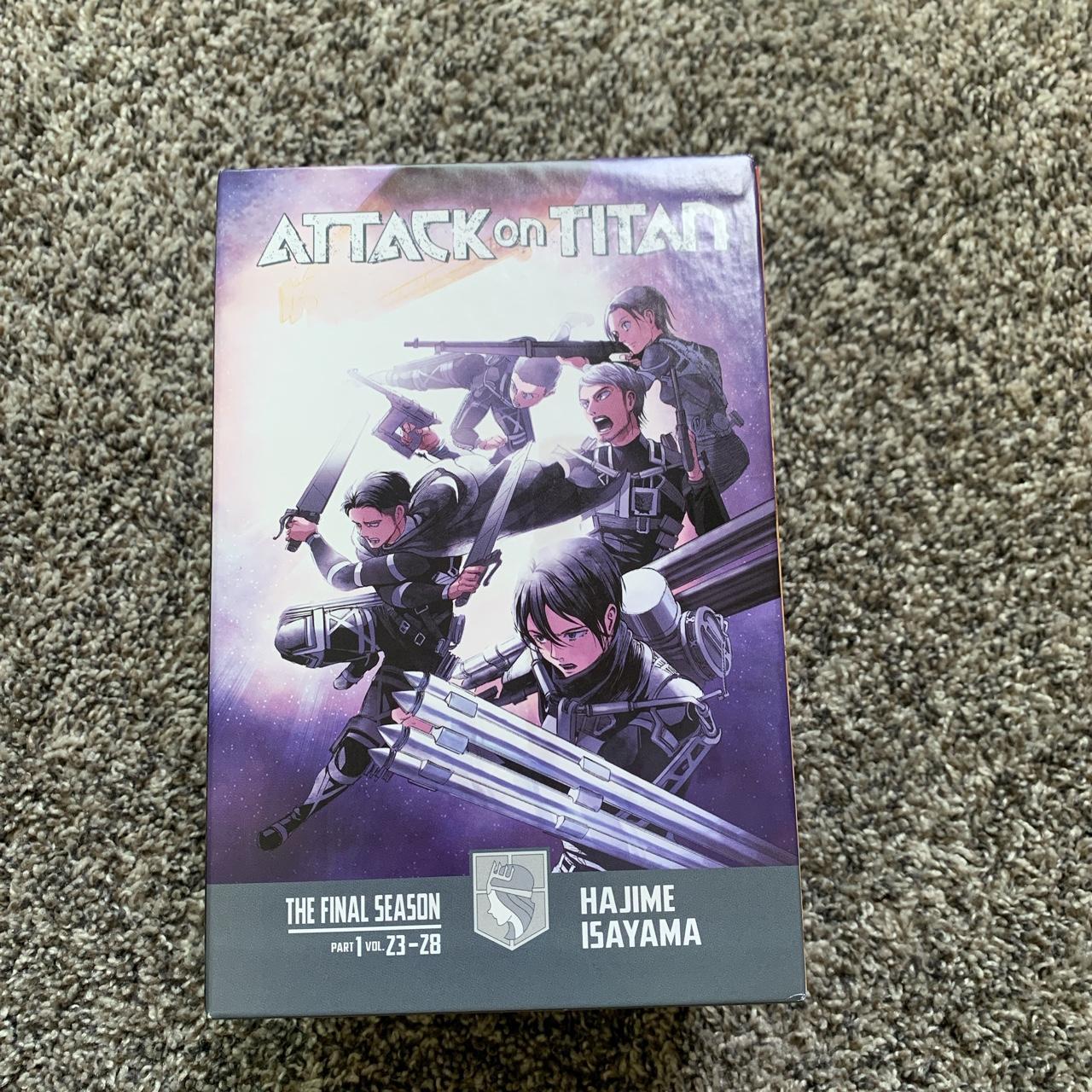 Attack On Titan Final Season Manga Volume 23-28... - Depop