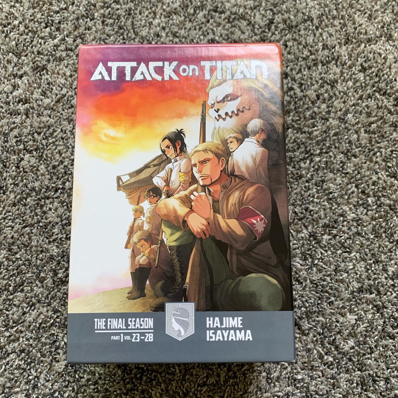 Attack On Titan Final Season Manga Volume 23-28... - Depop