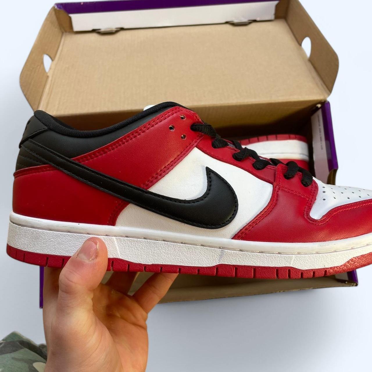 Chicago SB dunk J-pack Size: 7.5 UK Condition:... | Depop