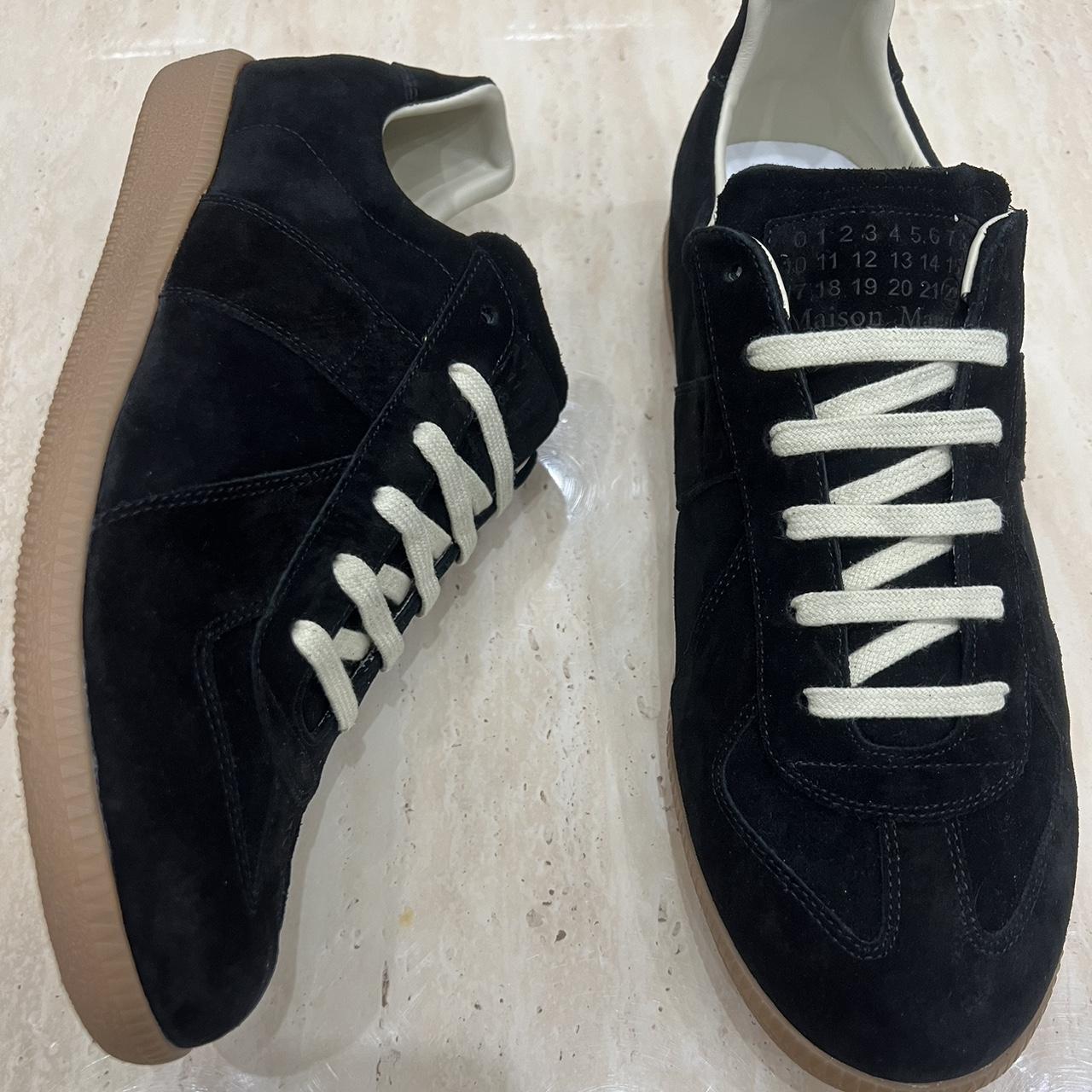 Maison Margiela Gats Black Full Suede Good condition... - Depop