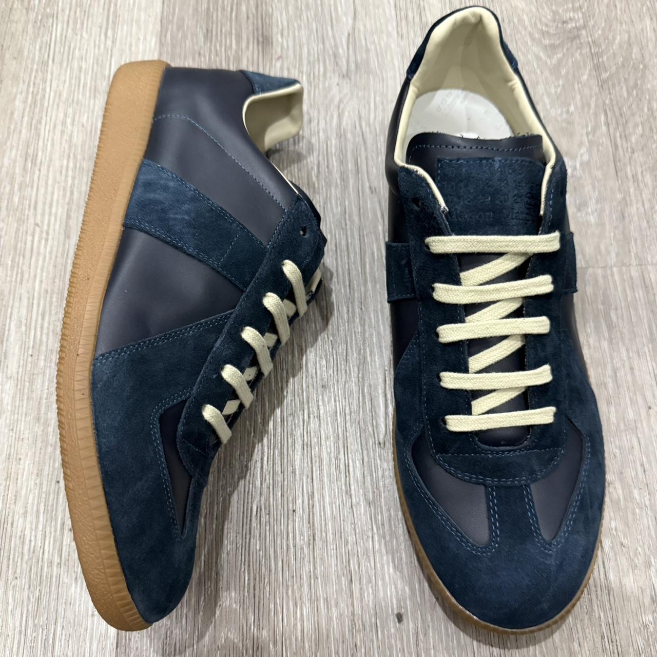 Maison Margiela Gats Blue UK 9 Good condition UK... | Depop