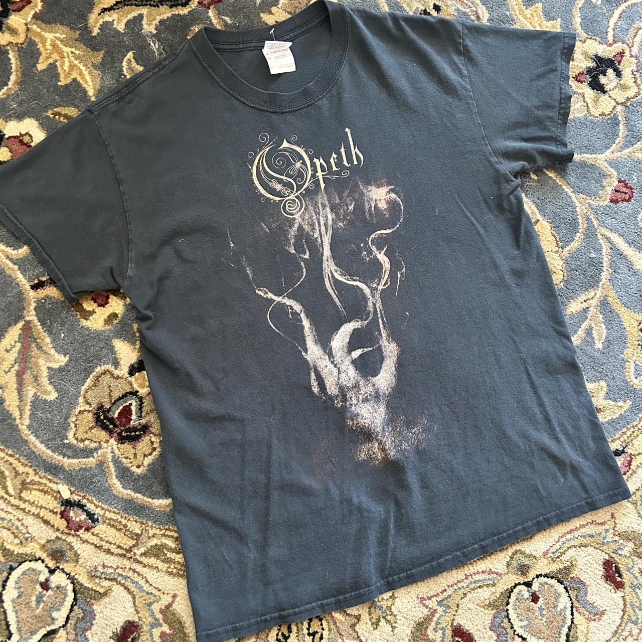 Black Opeth band tee #bandtee Size M - Depop