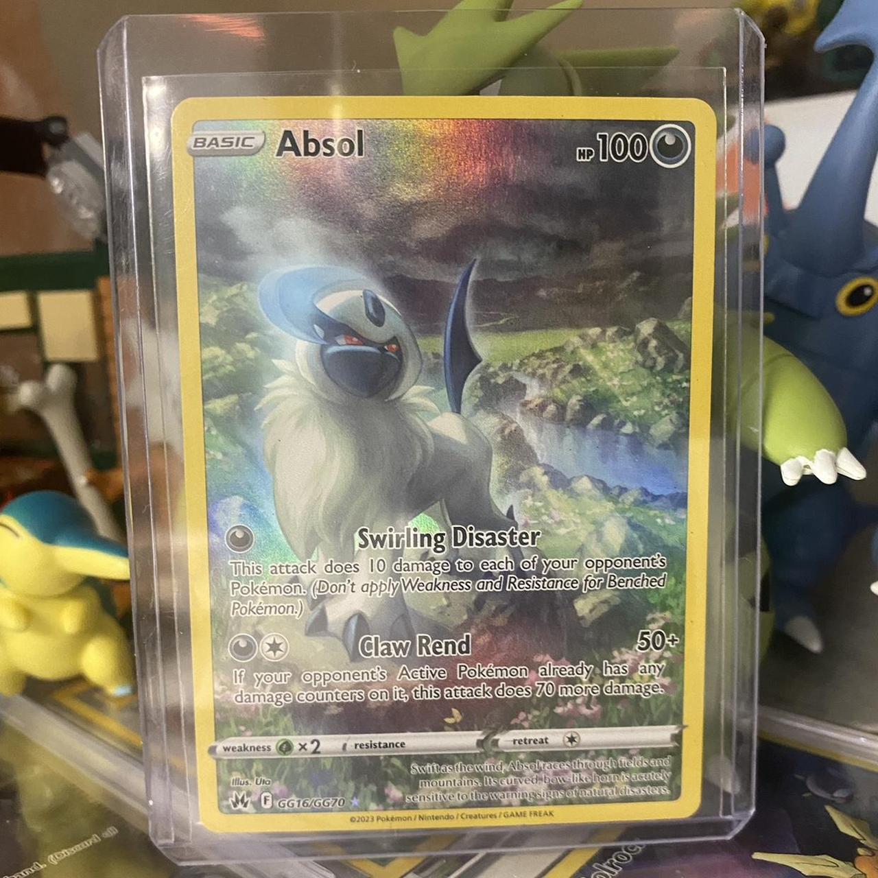 pokemon crown zenith absol GG16/GG70 #pokemontcg - Depop