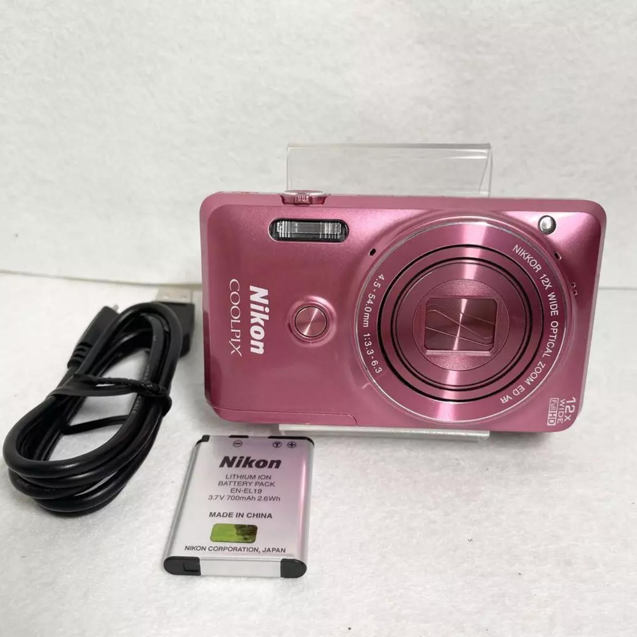 Nikon Coolpix S6900 Pink Digital Camera Tested with... - Depop
