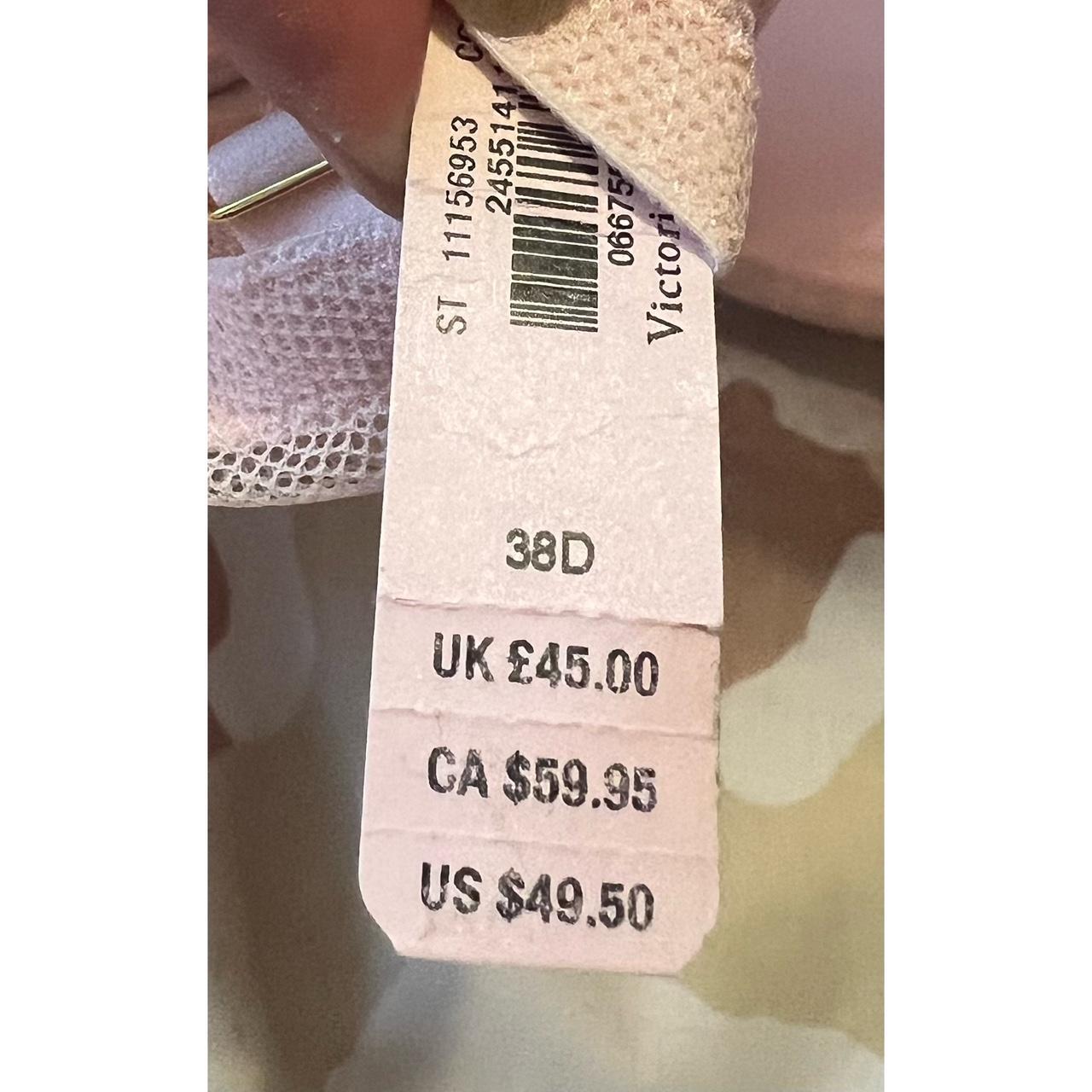 Victoria’s Secret light pink lace bra. Brand new... - Depop