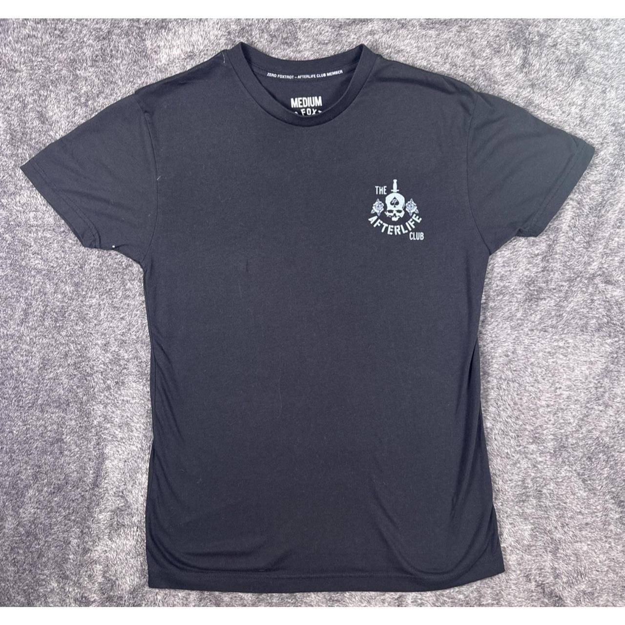 This Zero Foxtrot The Afterlife Club T-Shirt is a... | Depop