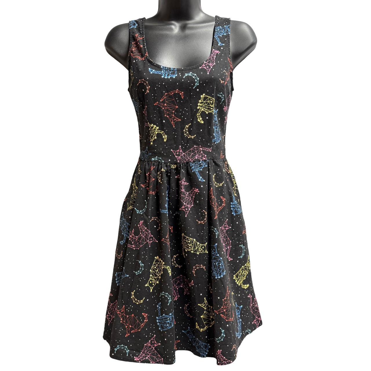 RETROLICIOUS CAT CONSTELLATION DRESS - size... - Depop