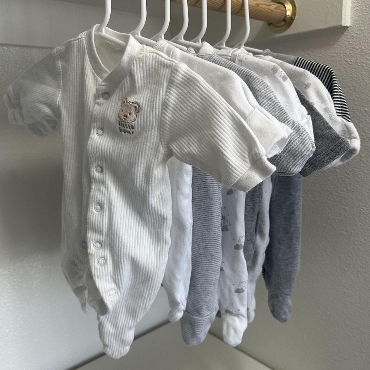 Set of 7 onesies for Newborn. •Unisex •All 100%... | Depop