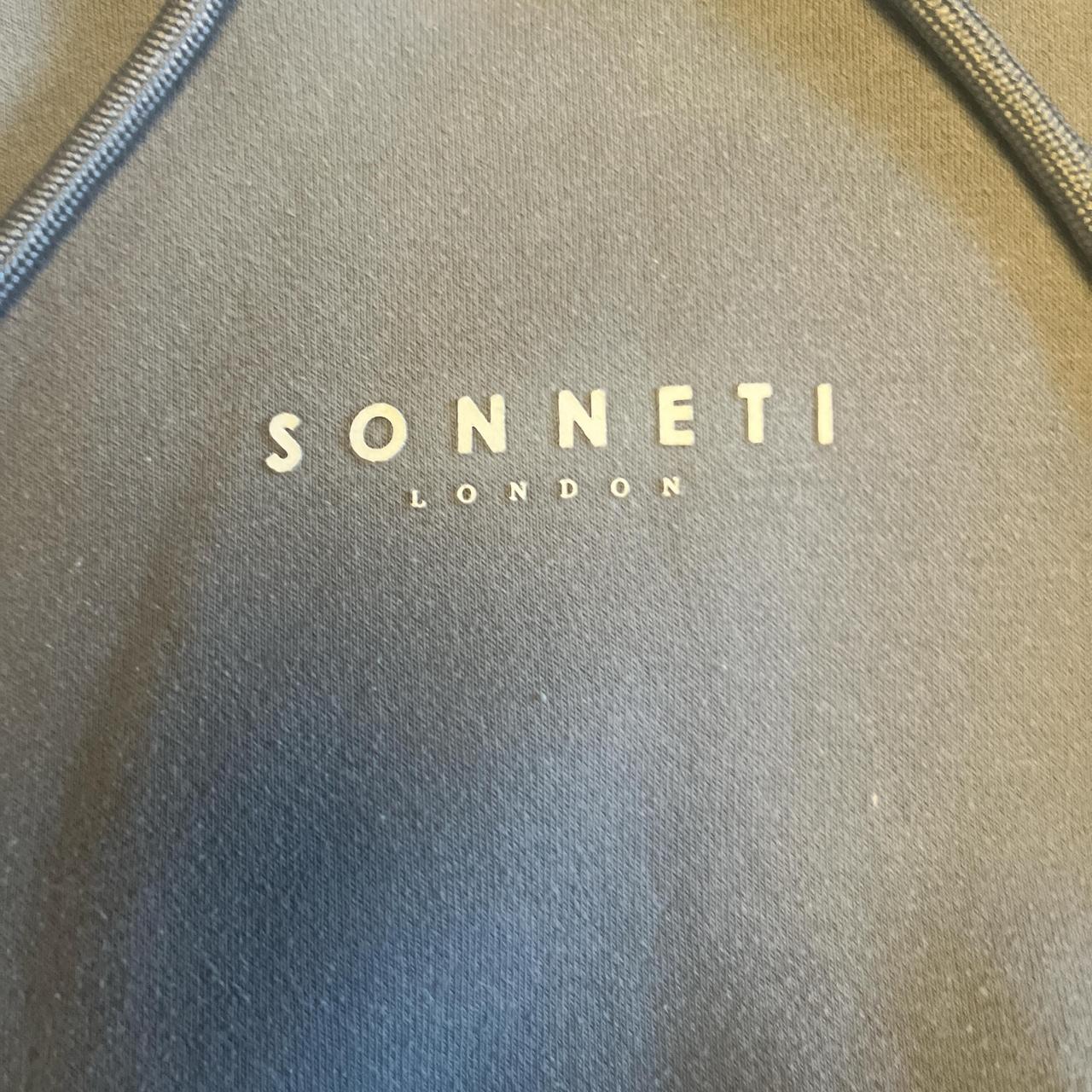 Grey Sonneti hoodie #hoodie medium - Depop