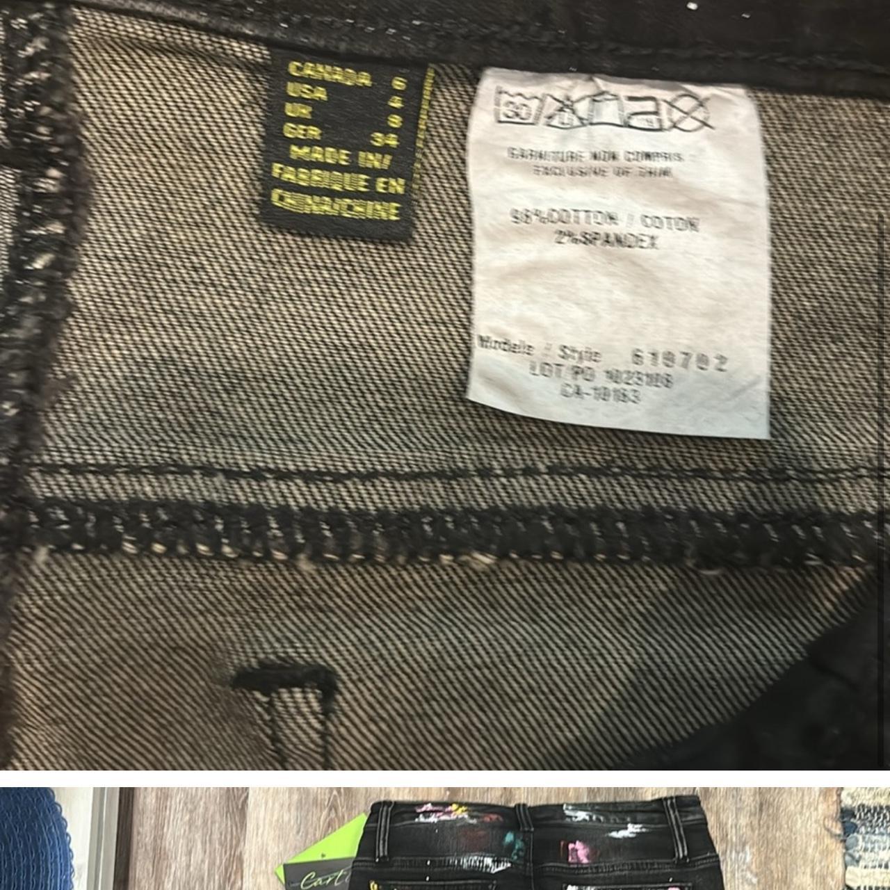 Cartise jeans with paint design Originally... - Depop