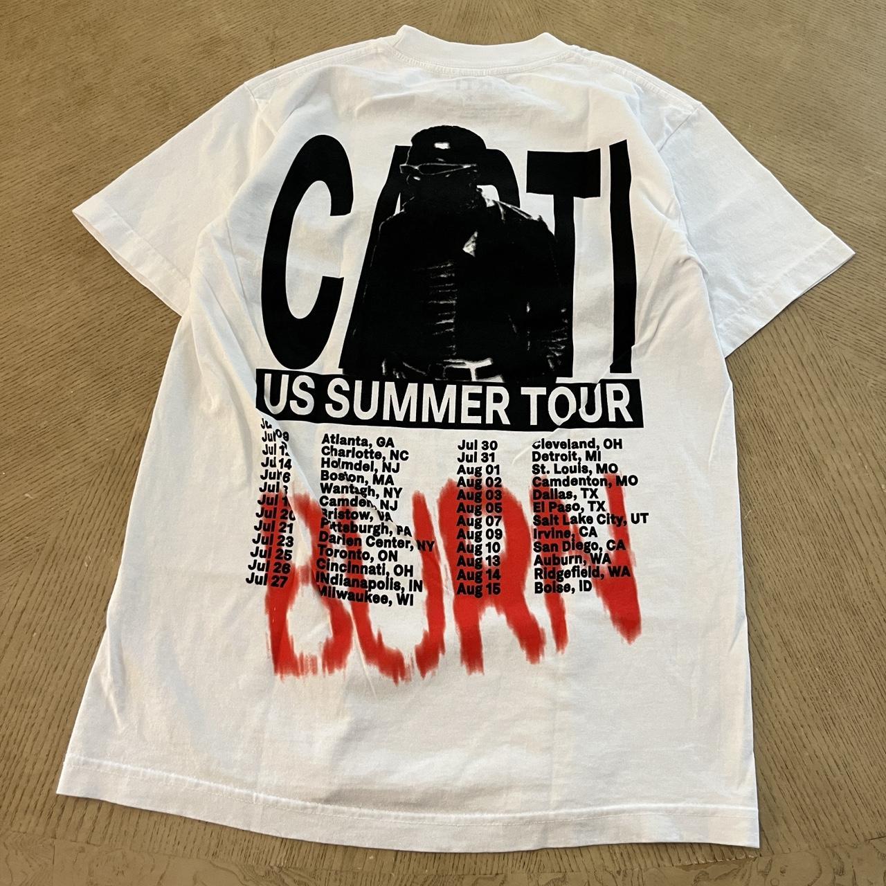 playboi carti pbc burn shirt! size small unreleased... | Depop