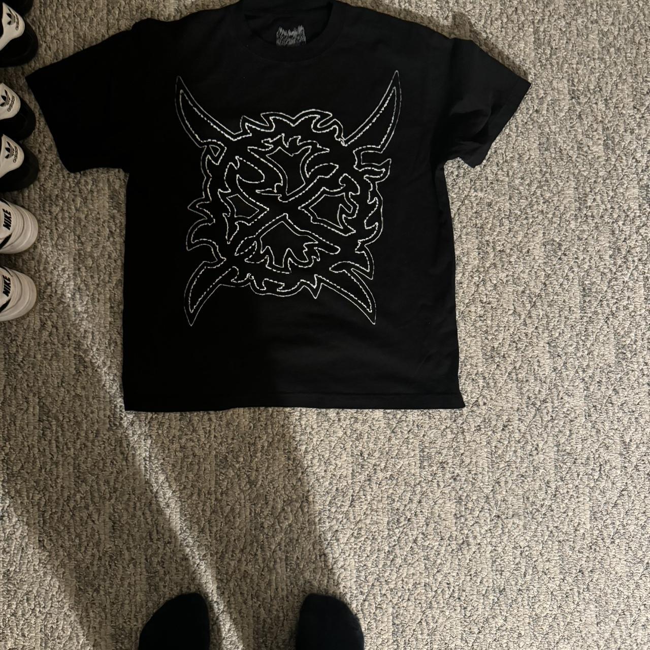 Authentic ken carson concert shirt from riverside... - Depop