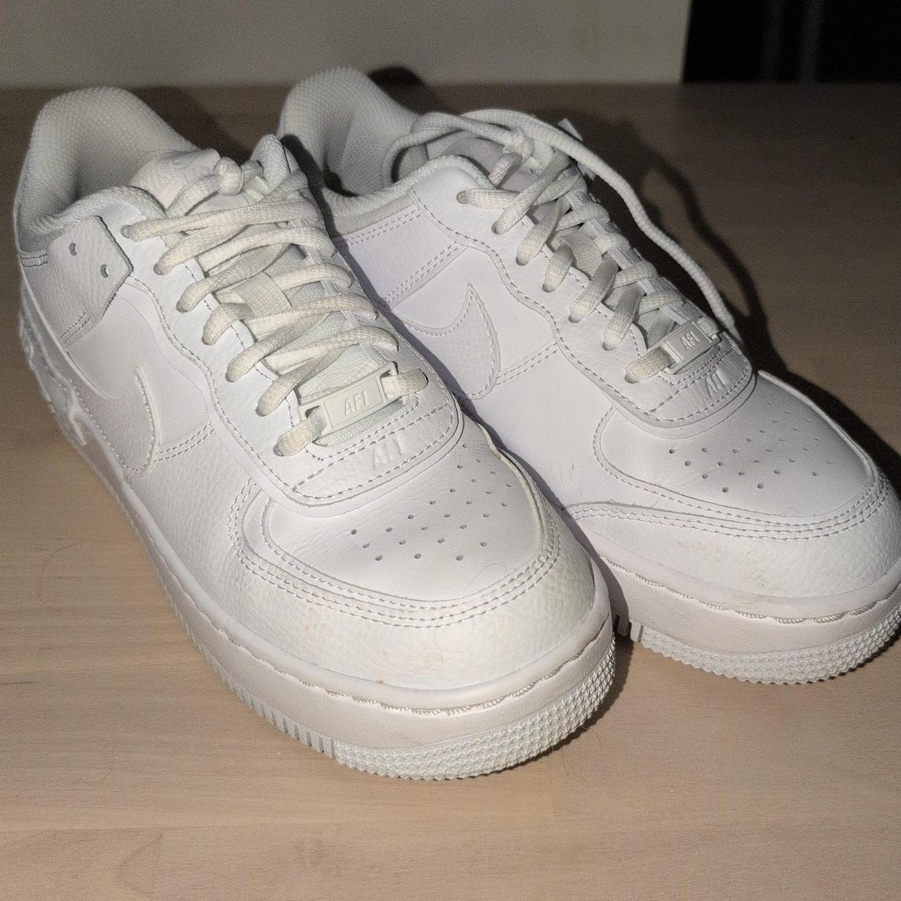 Nike airforce shadows in size 6.5, Only work a few... | Depop
