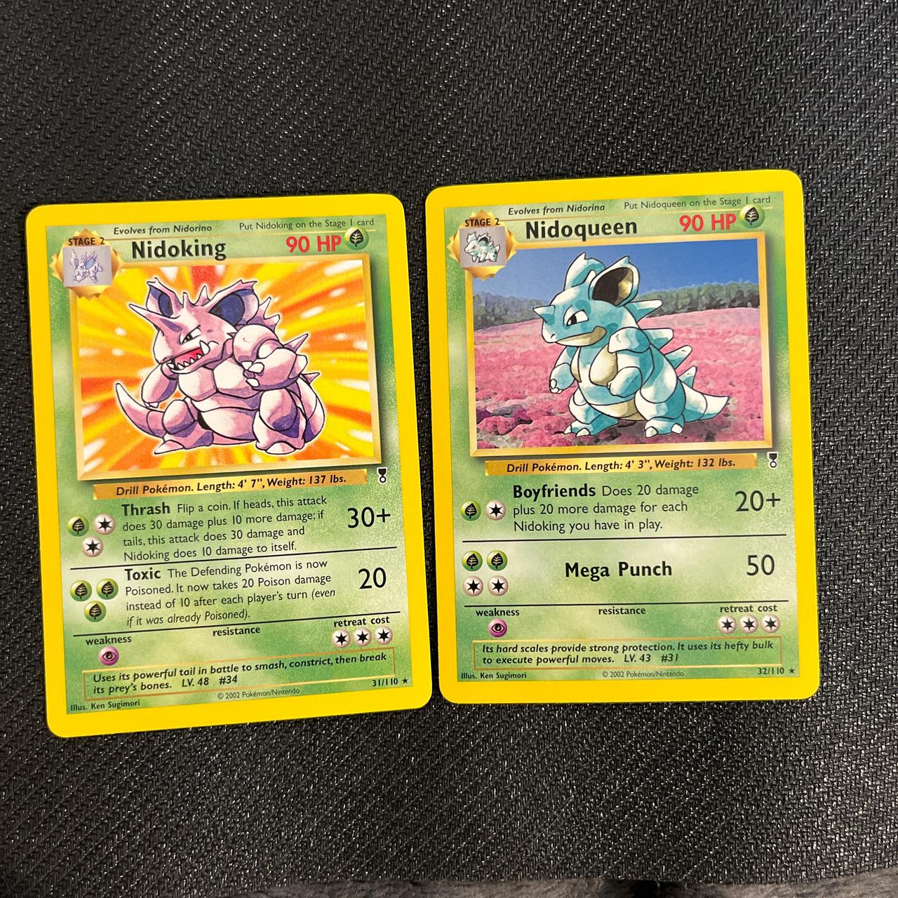 Pokémon 1st edition 2002 Nidoking & his queen... - Depop