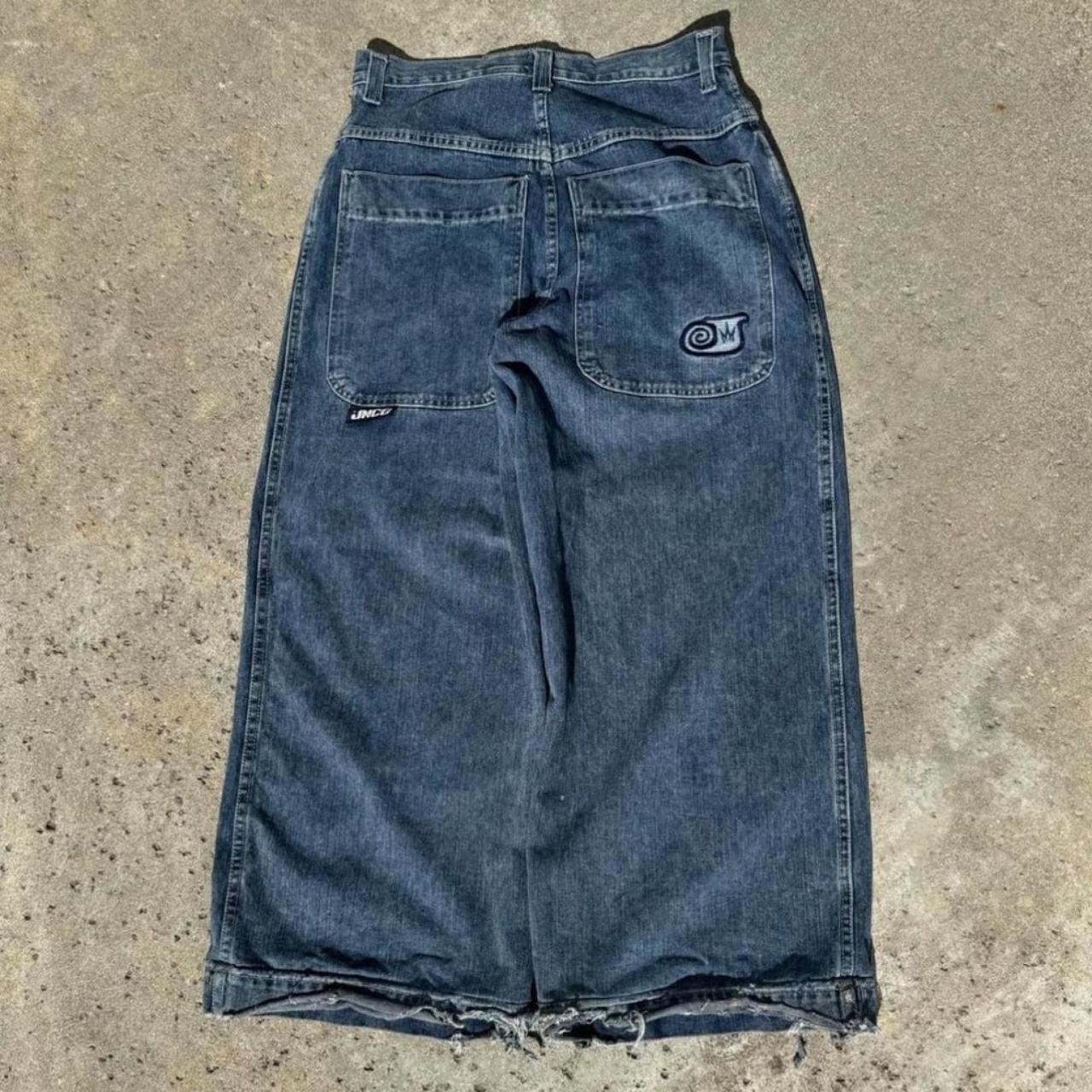 Rare Dark Blue Jnco Twin Cannons - Depop