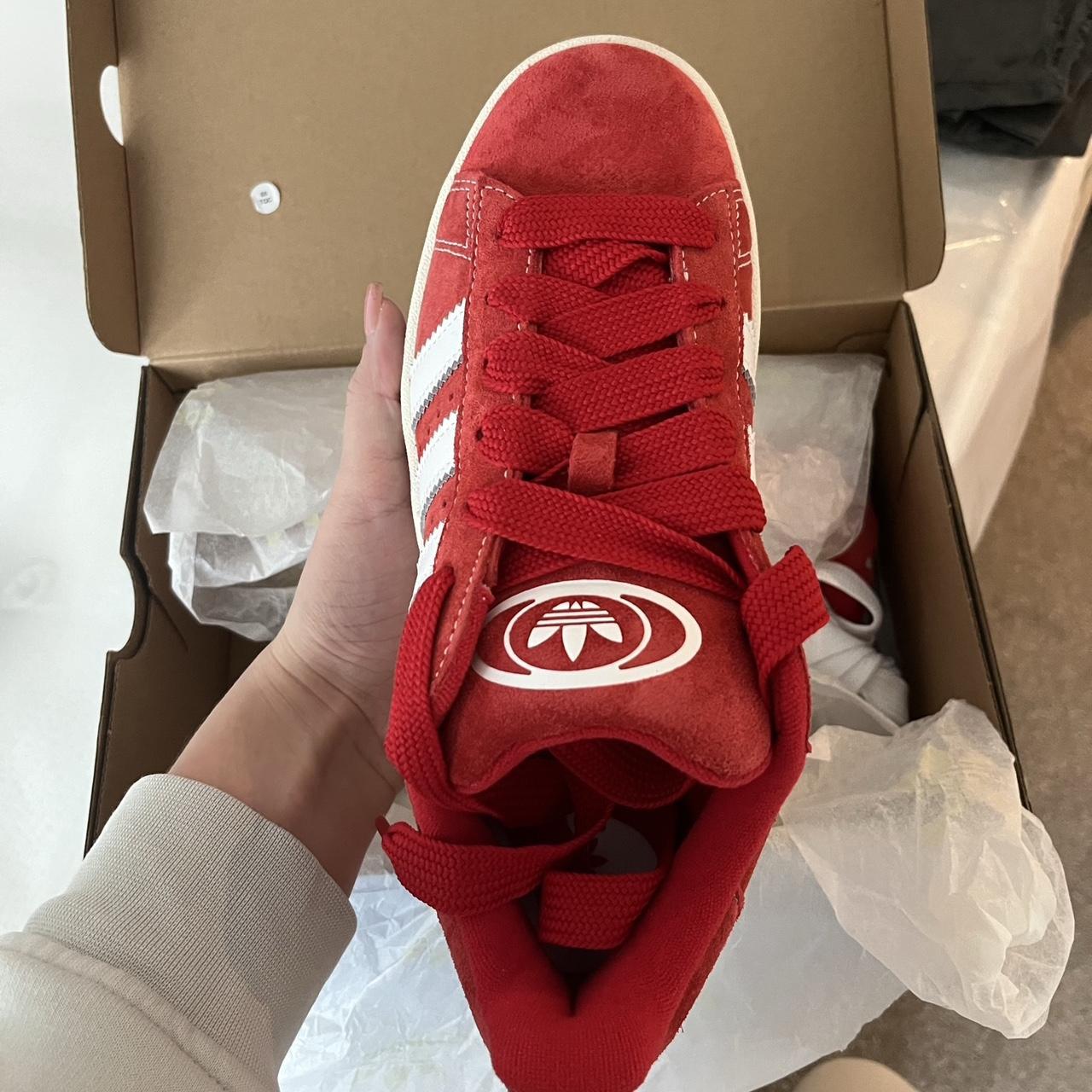 Red Adidas Campus Sold out everywhere!! - Depop