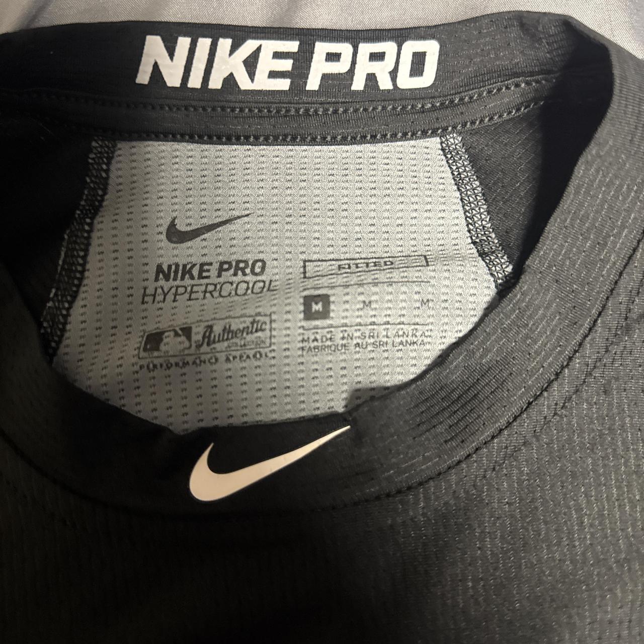 Nike Pro Hypercool 3 quarter sleeve black... | Depop