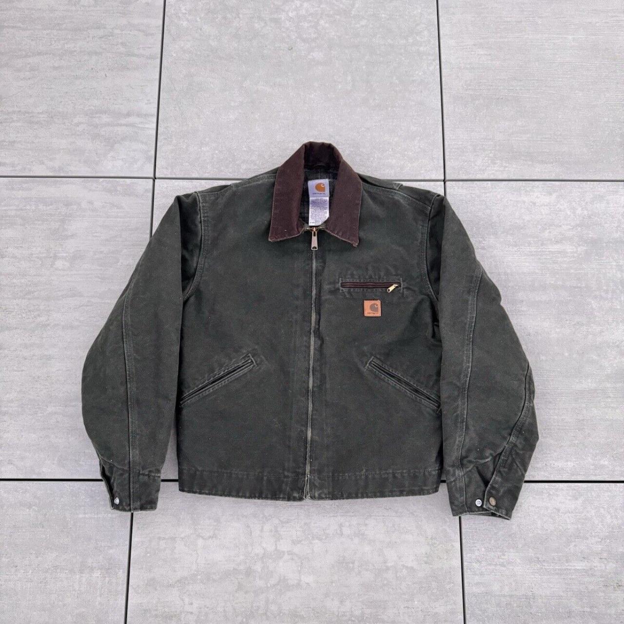 Carhartt Medium Detroit J97 MOS (Moss)... - Depop
