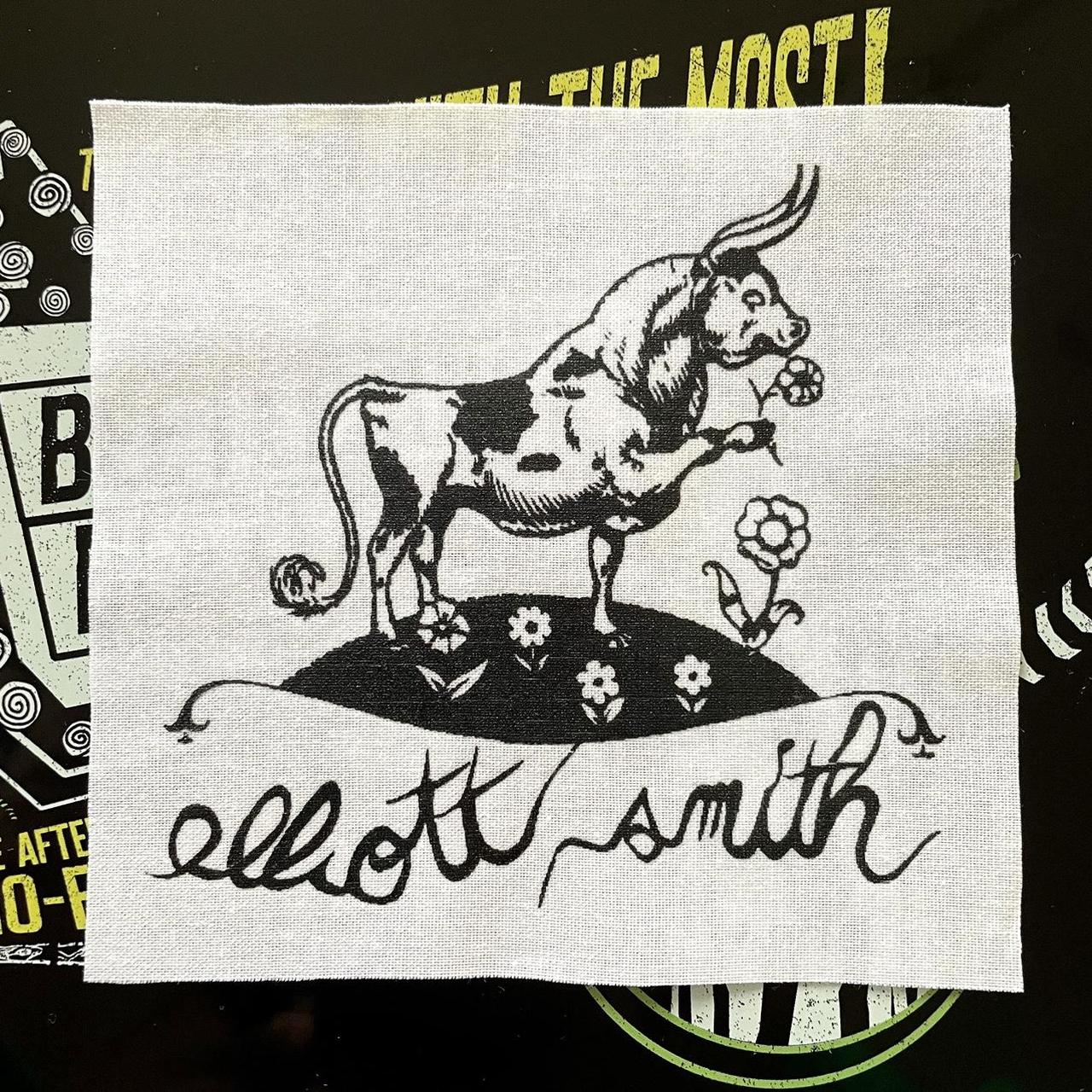 elliot smith patch approximately 5 x 4 1/2... - Depop