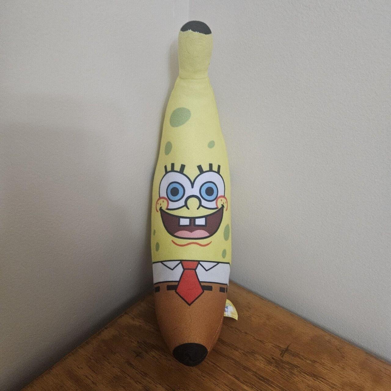 SpongeBob SquarePants Banana SpongeBob Soft Plush... - Depop