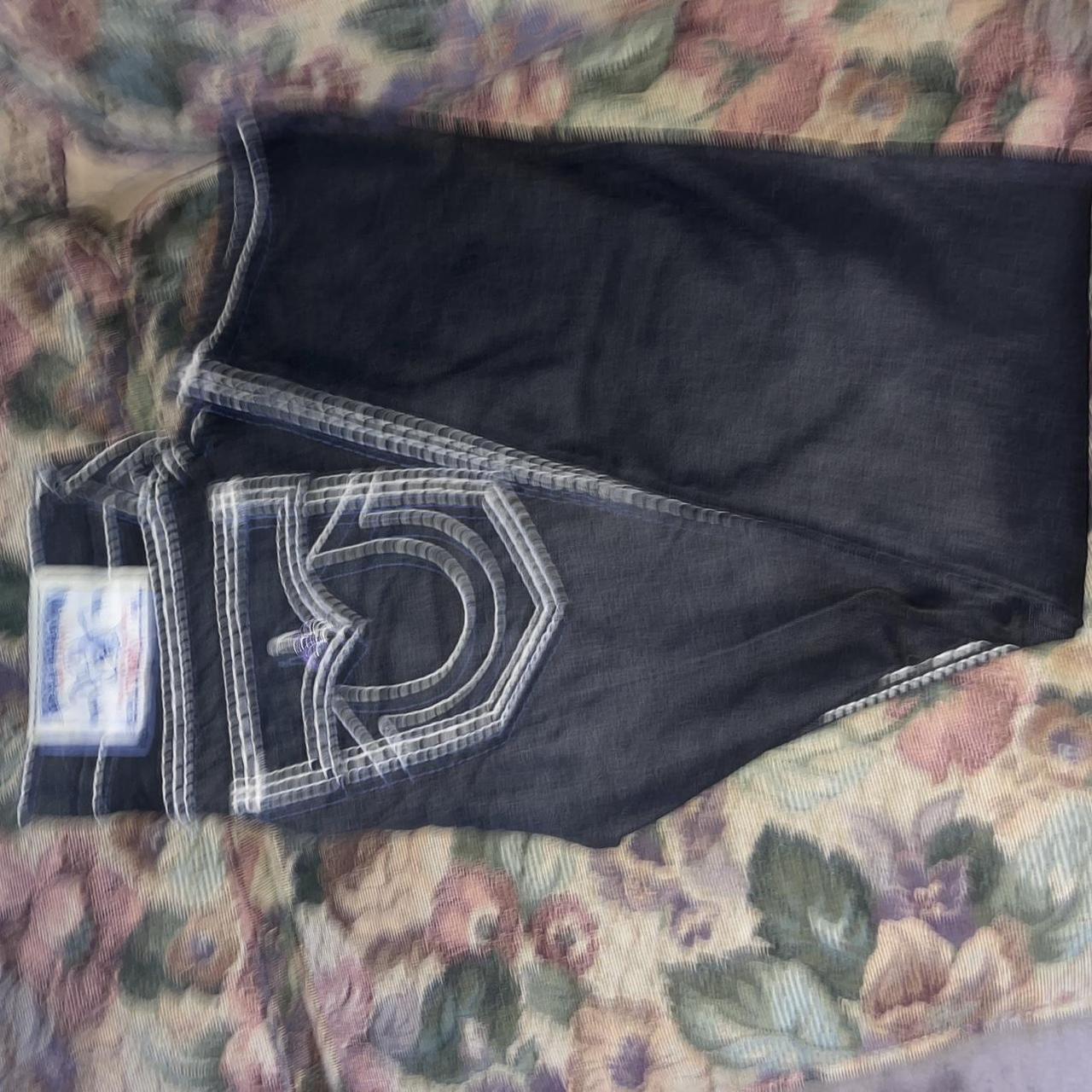 Black True Religion RB1 MB3 stitched fye ass pair... | Depop