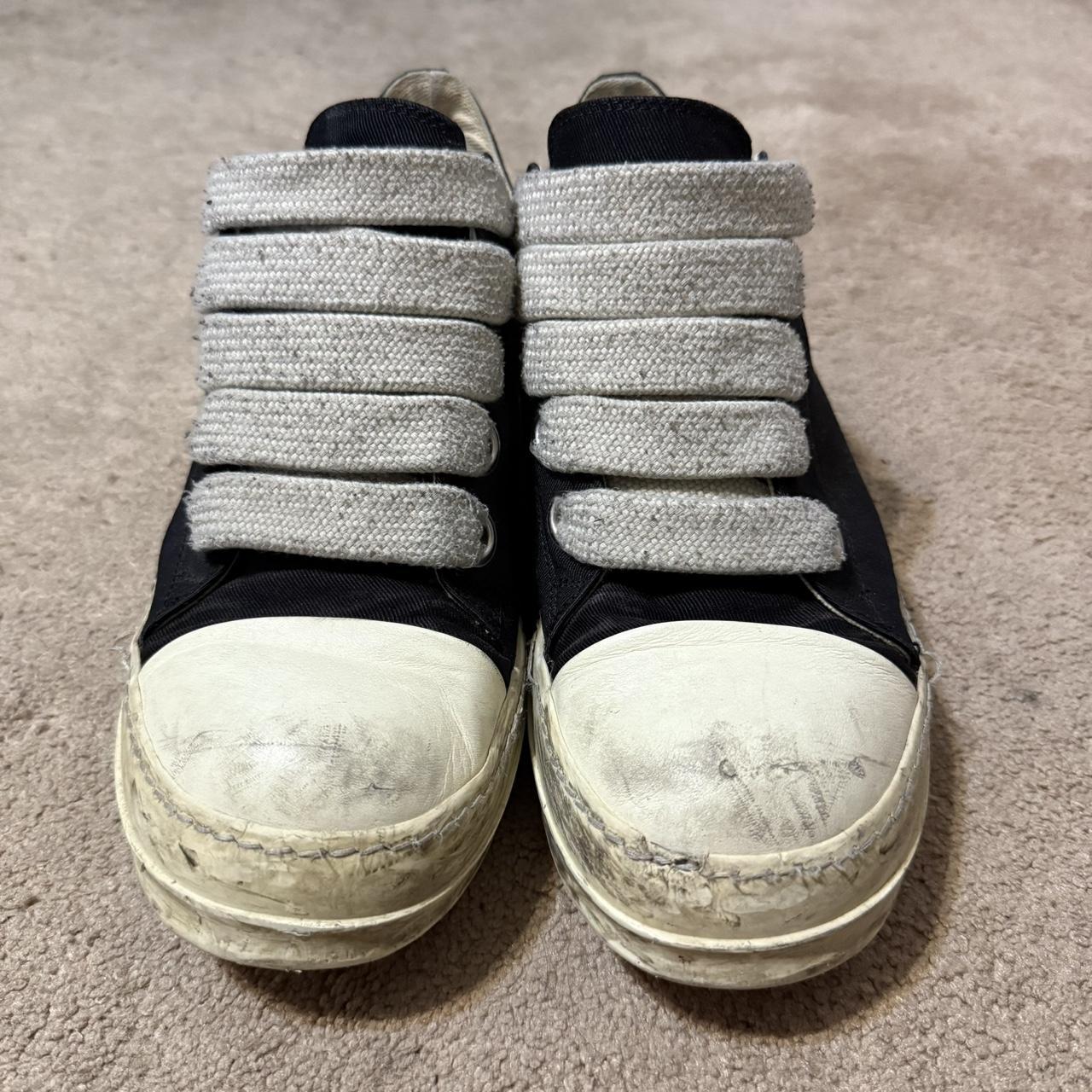 Rick Owen Jumbo Laces (NO BOX) DRKSHDW Line (all... - Depop