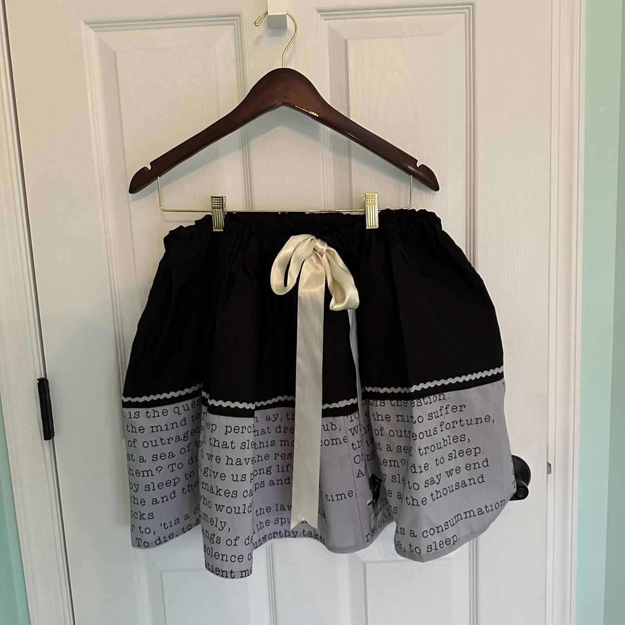 rooby lane homemade unique gothic hamlet skirt with... | Depop