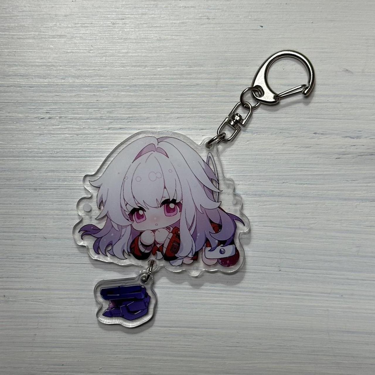 clara & svarog honkai star rail keychain - Depop