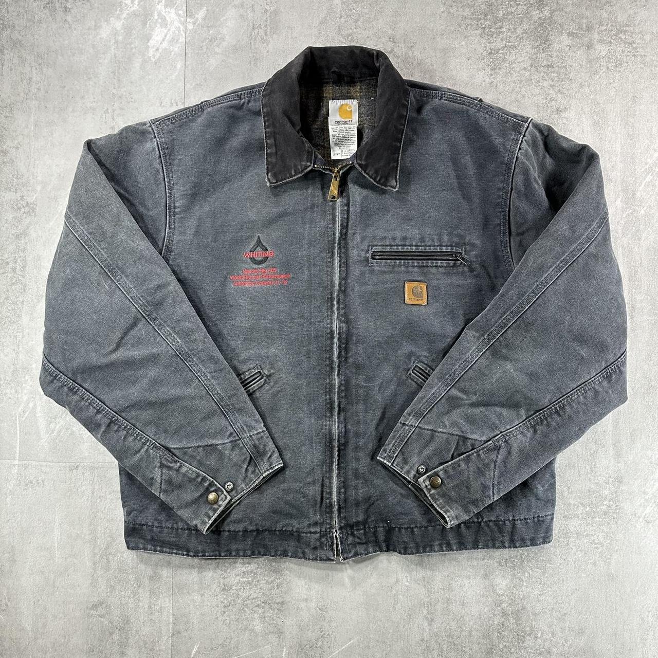 Vintage Carhartt J97 Detroit... - Depop