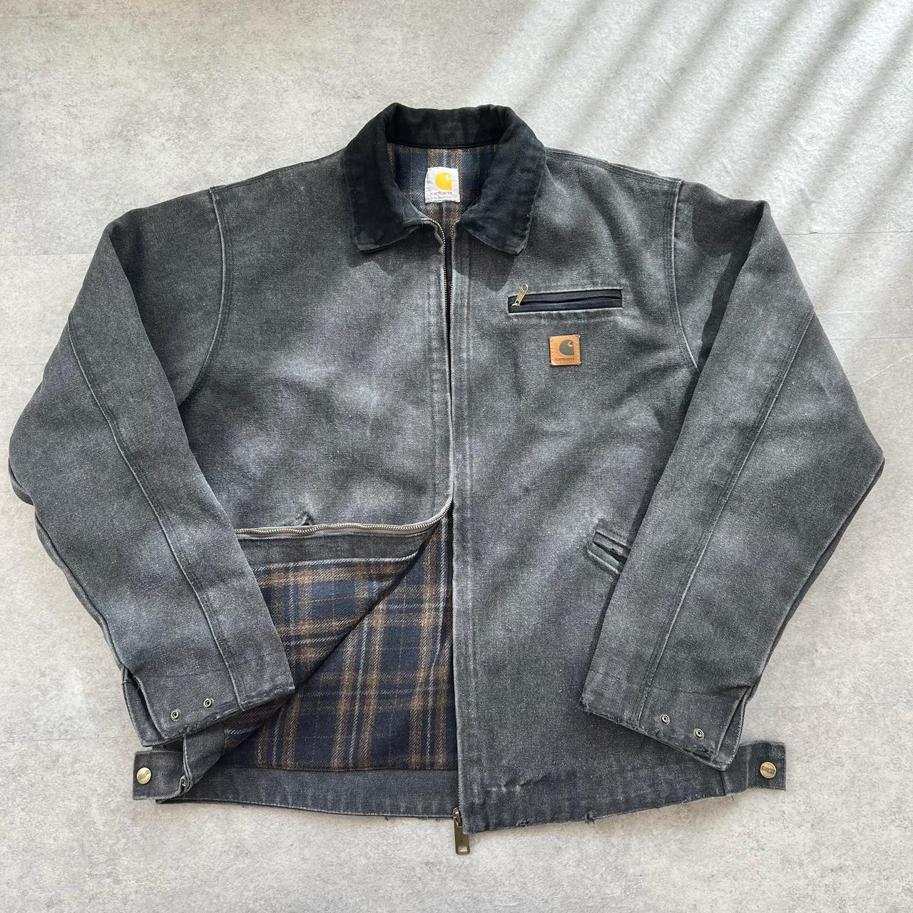 Vintage J97 Detroit Carhartt Jacket Super sick... | Depop