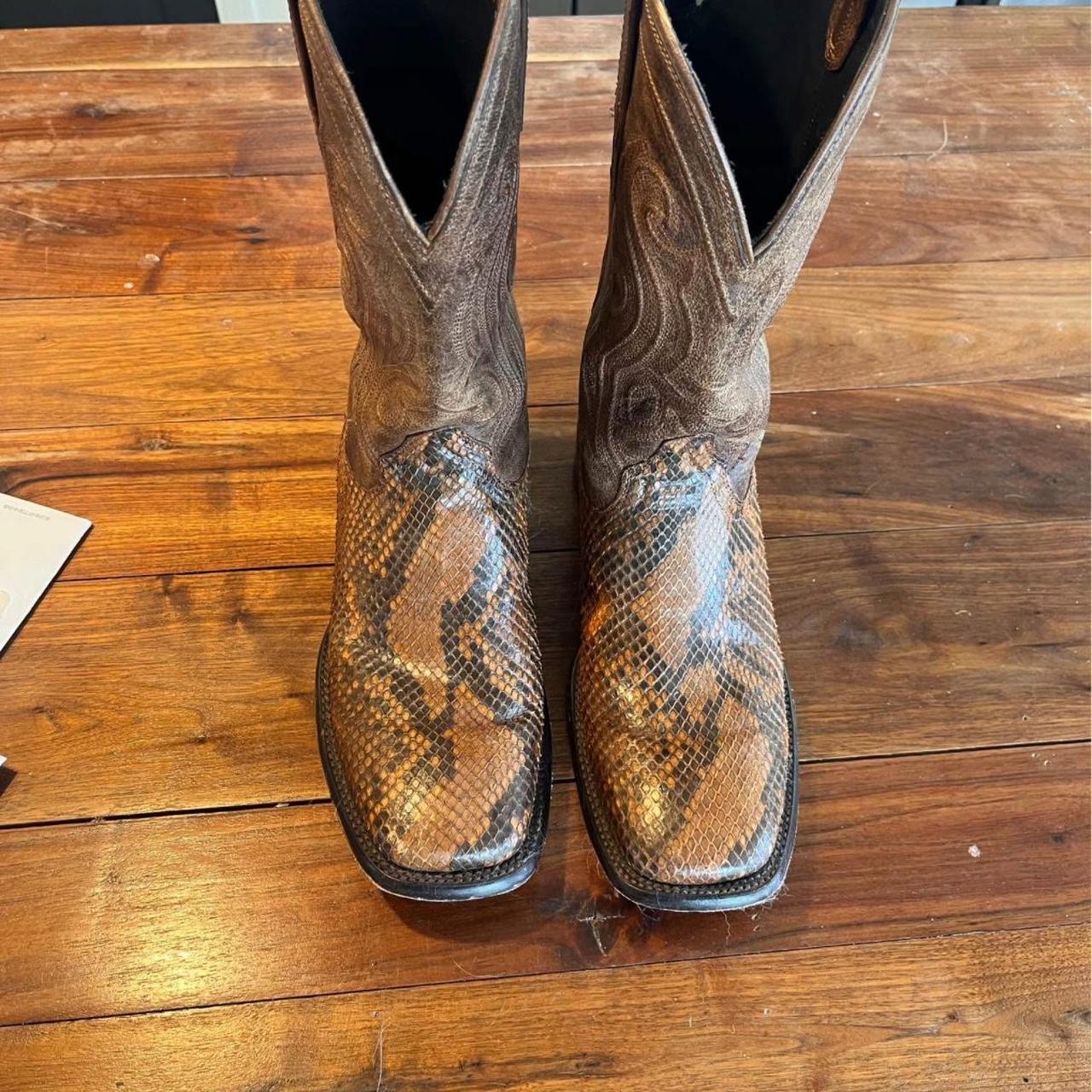 Tecovas “The Blake” Boots – 10.5D Men’s – Snakeskin... | Depop