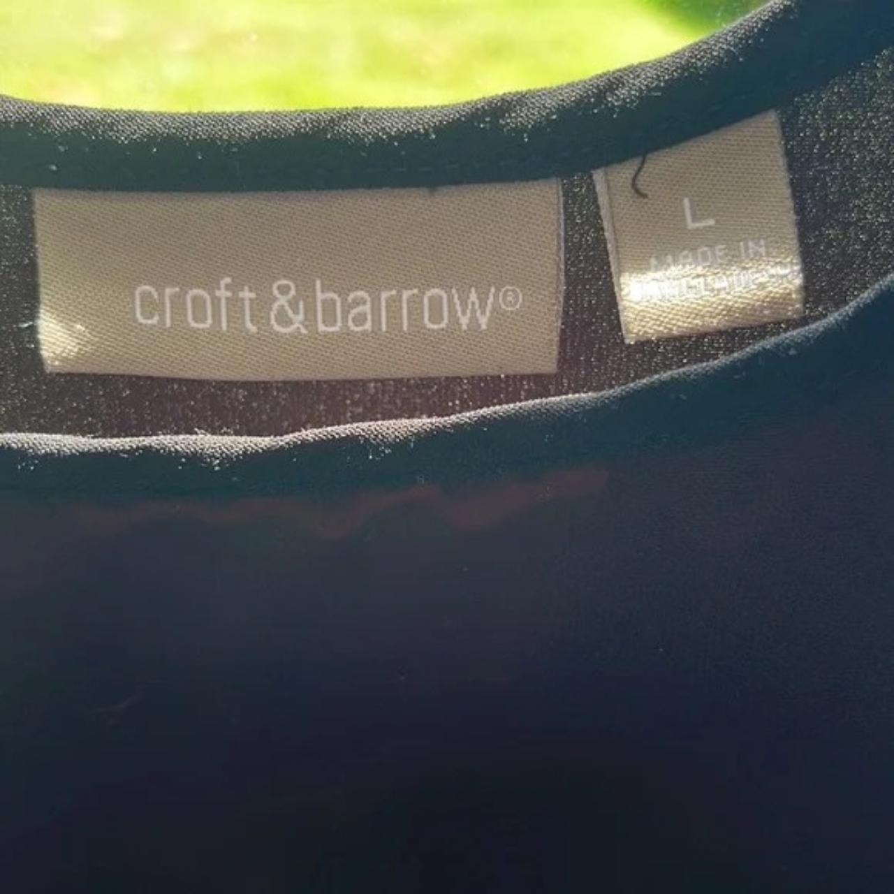 This is an adorable two-piece Croft and Barrow shirt... - Depop